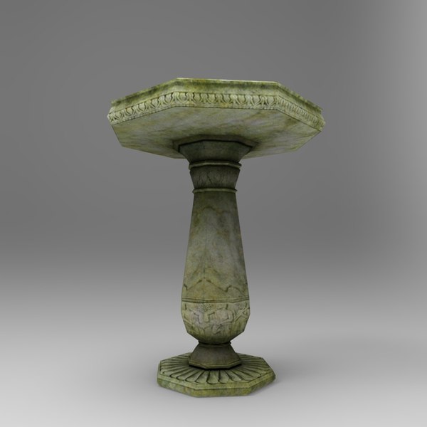 max fountain modelled