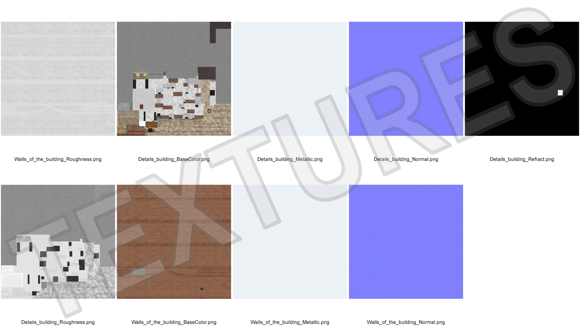 3D Traditional Brick High School - TurboSquid 2390683