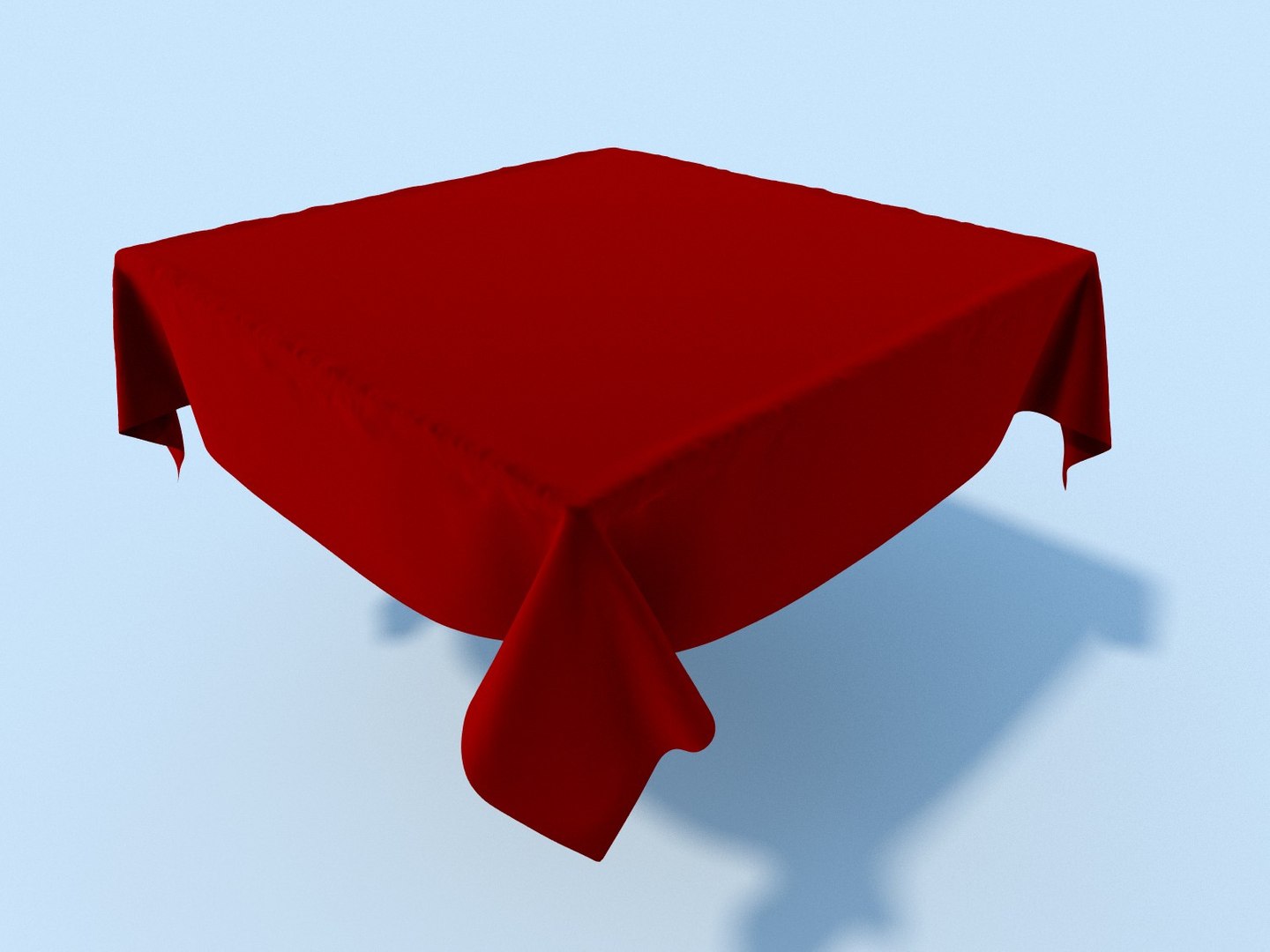 3d Model Table Cloth Tablecloth