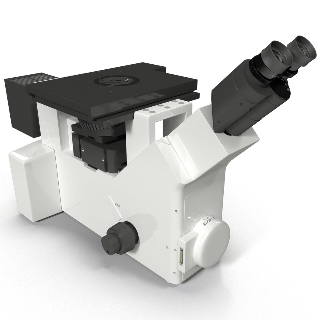3d Inverted Metallurgical Microscope Olympus Model