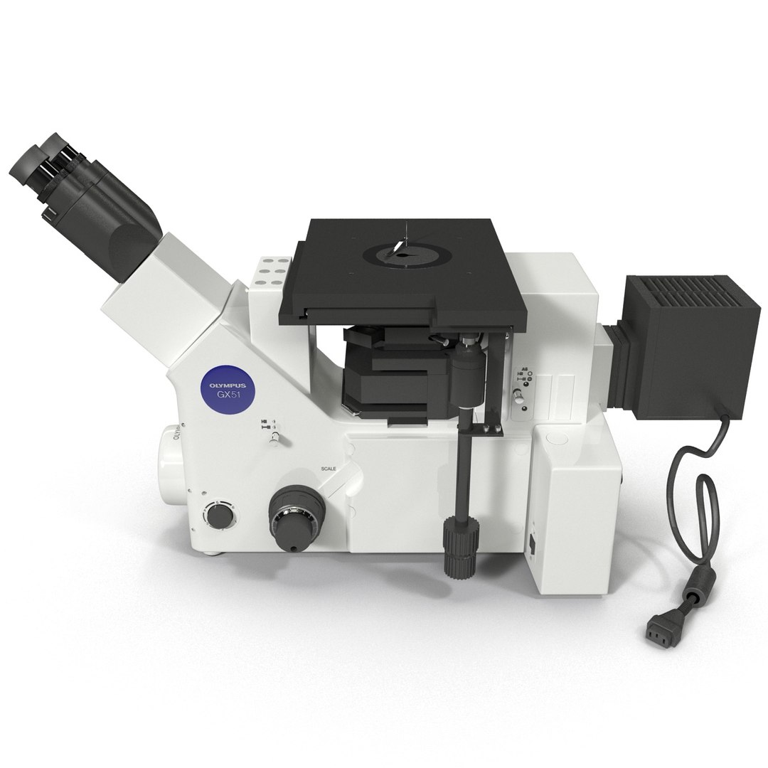 3d Inverted Metallurgical Microscope Olympus Model