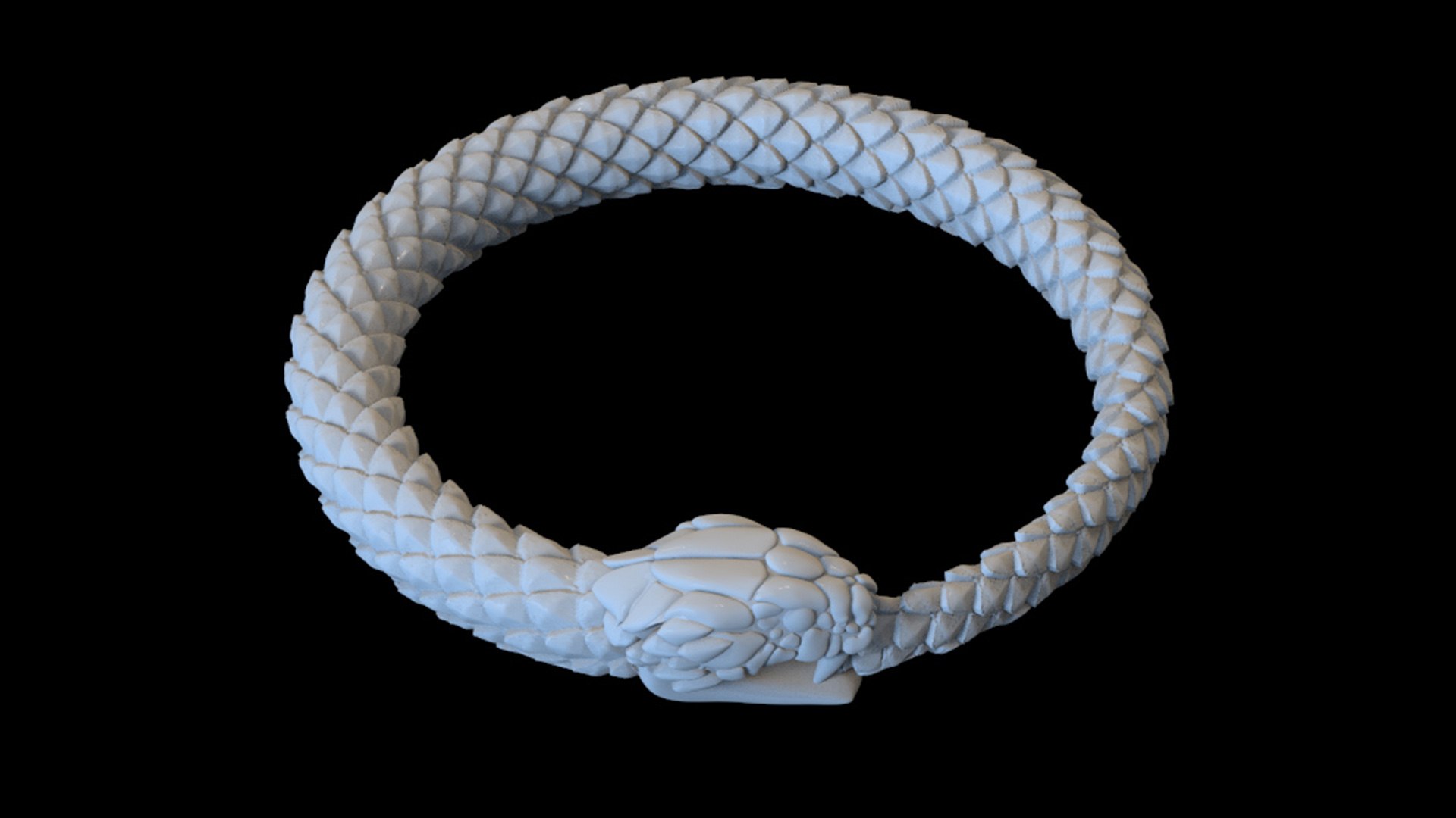 snake ouroboros3D模型 - TurboSquid 1901381