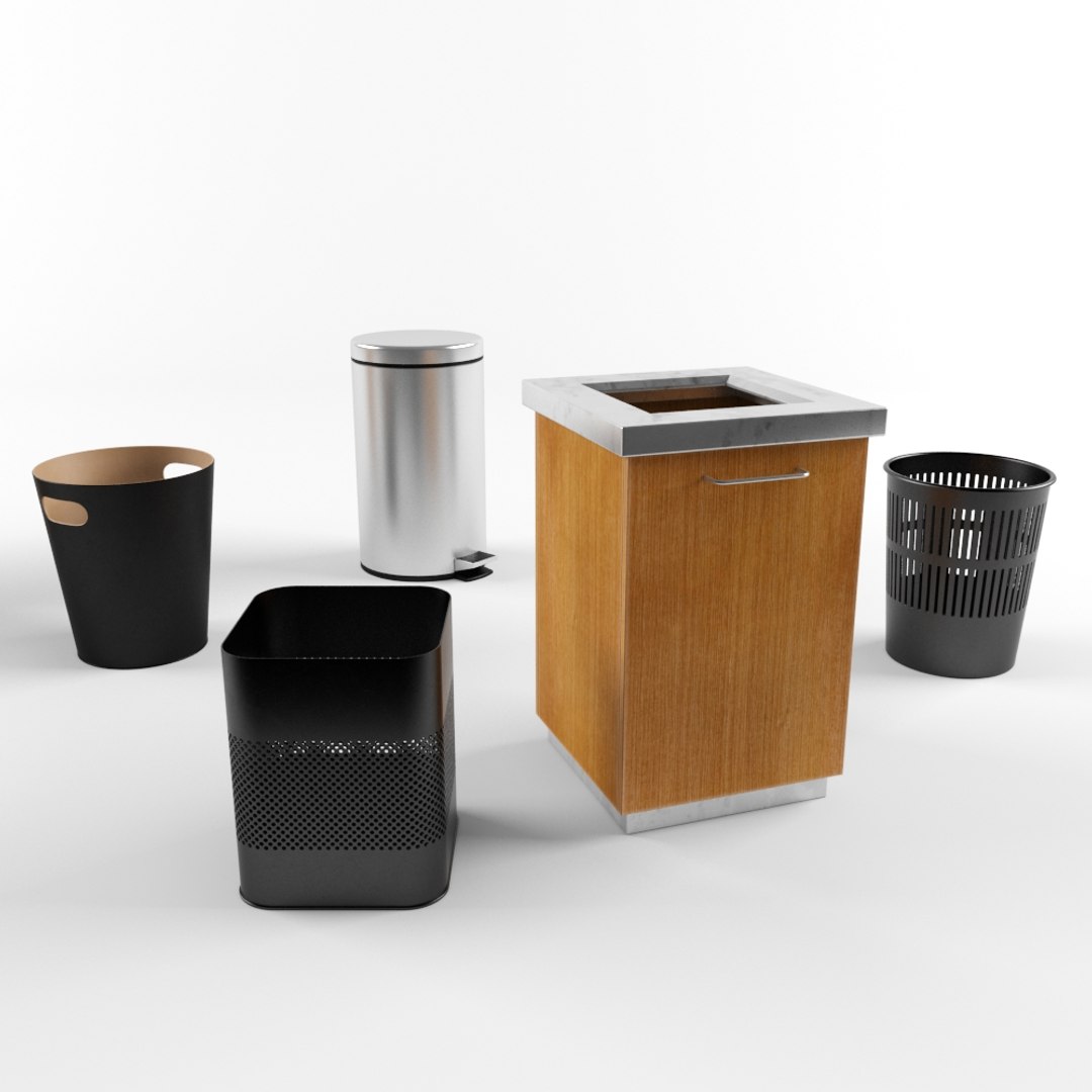 3D garbage bucket - TurboSquid 1238964