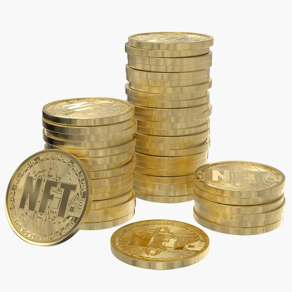 modelo 3d Pila de monedas de oro NFT - TurboSquid 2276215