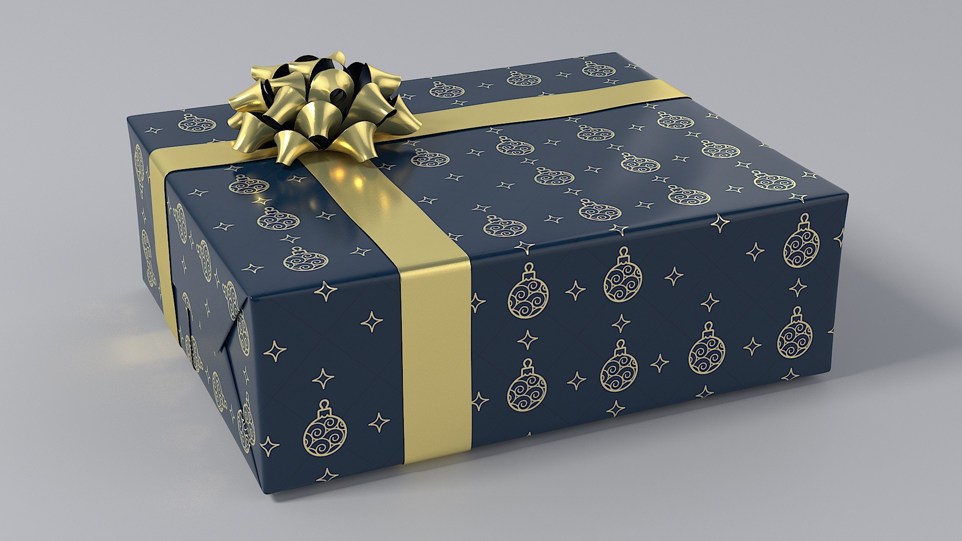 3D Realistic Christmas Present 08 Model - TurboSquid 1971141