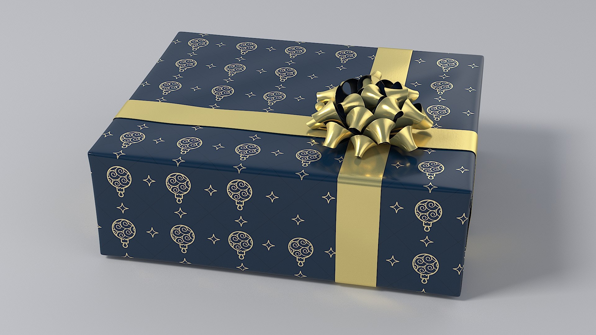 3D Realistic Christmas Present 08 Model - TurboSquid 1971141