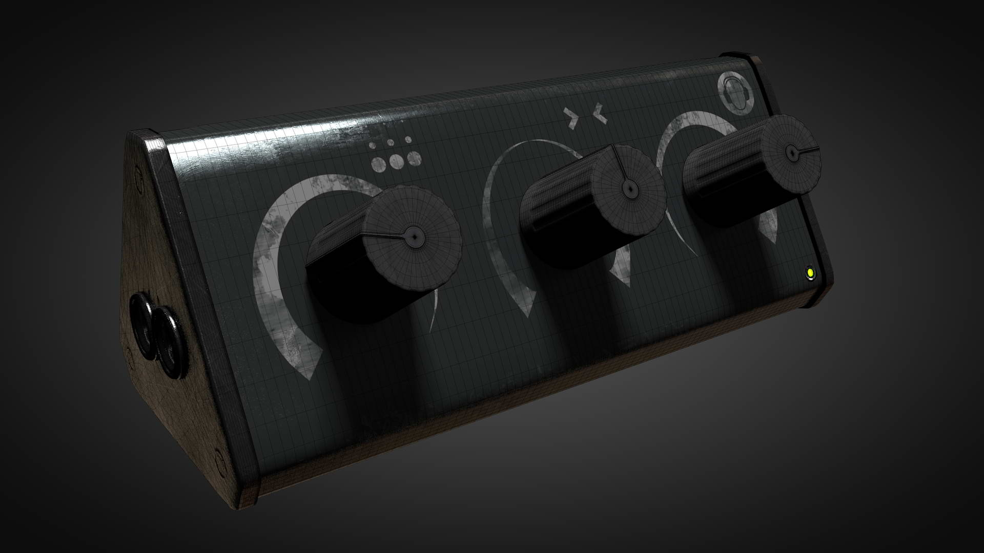 3D tuner music player model - TurboSquid 1337793