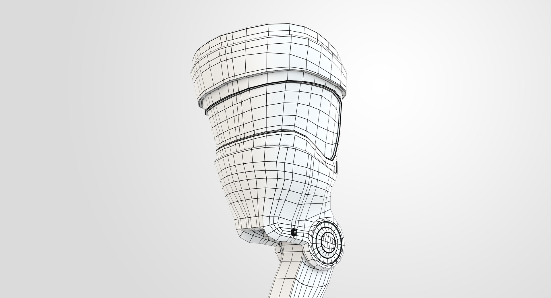 3d Model Sports Prosthetic Leg