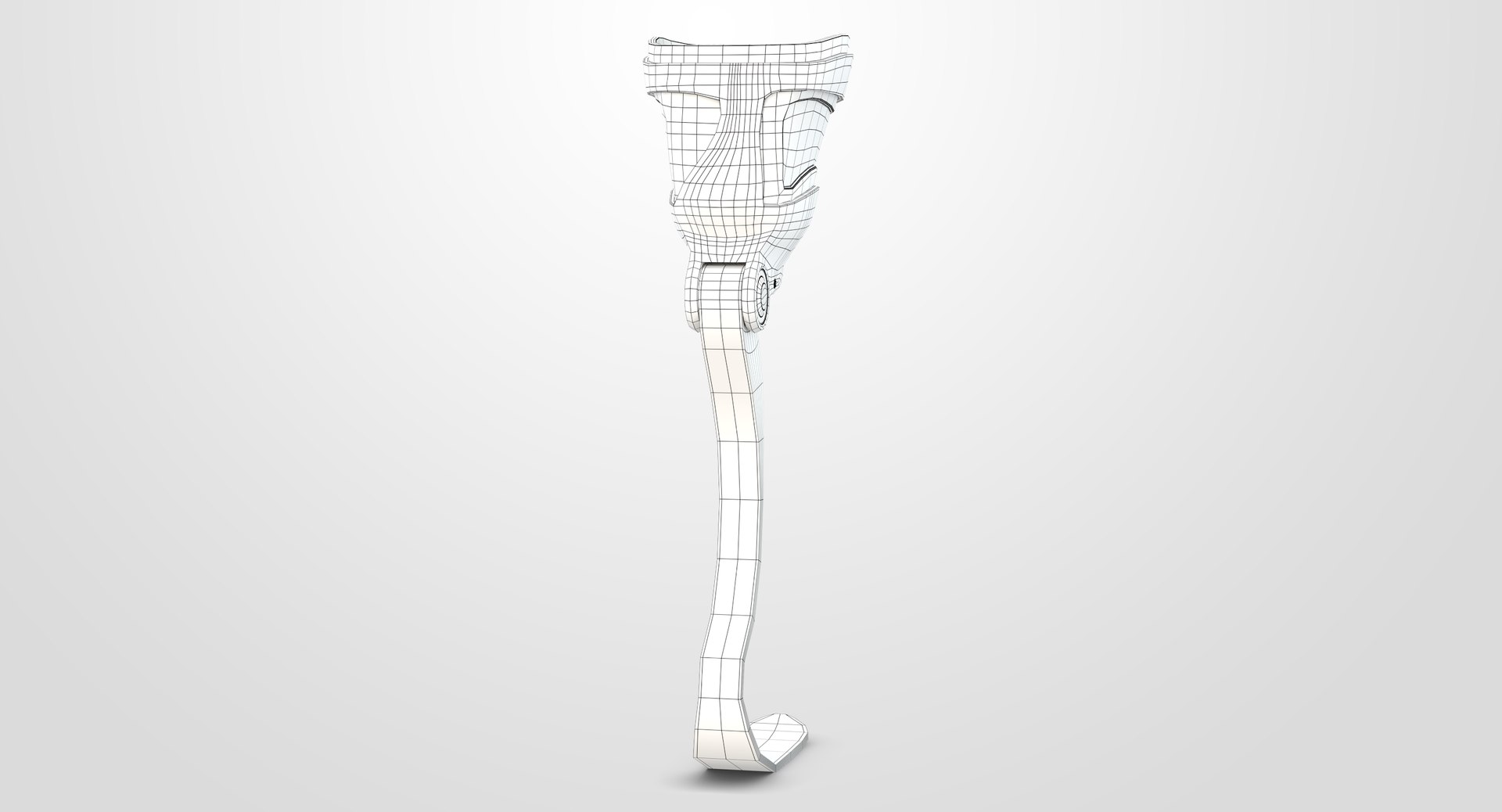 3d Model Sports Prosthetic Leg