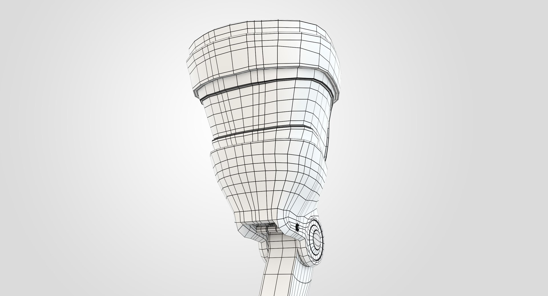 3d model sports prosthetic leg