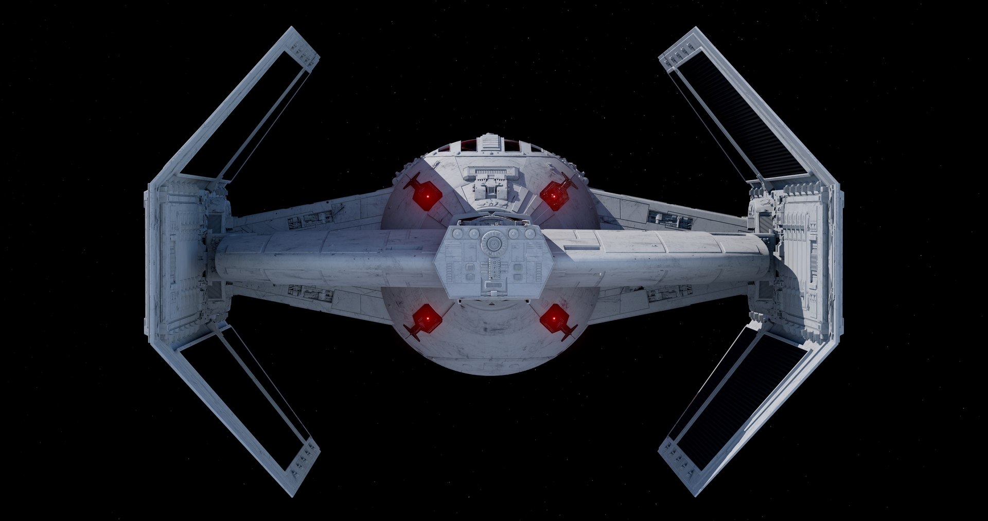 Tie Advanced X1 3D Model - TurboSquid 1525606