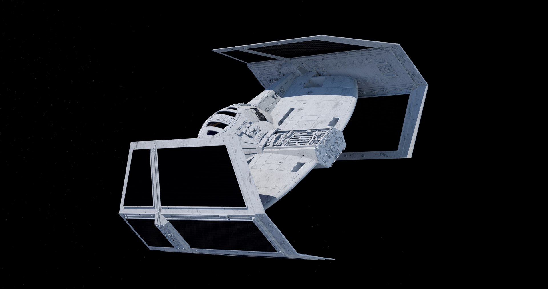 Tie Advanced X1 3D Model - TurboSquid 1525606