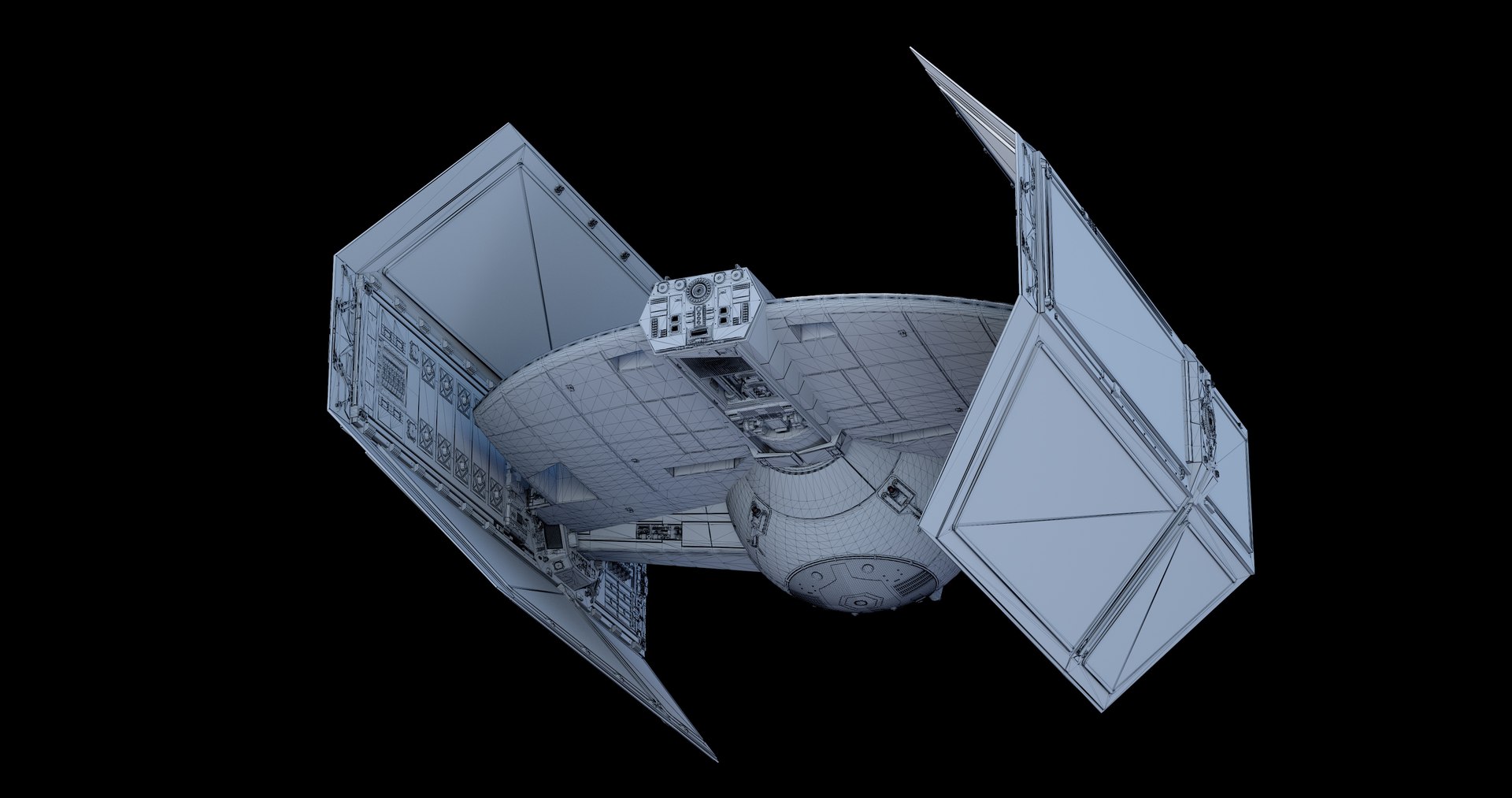 Tie Advanced X1 3D Model - TurboSquid 1525606