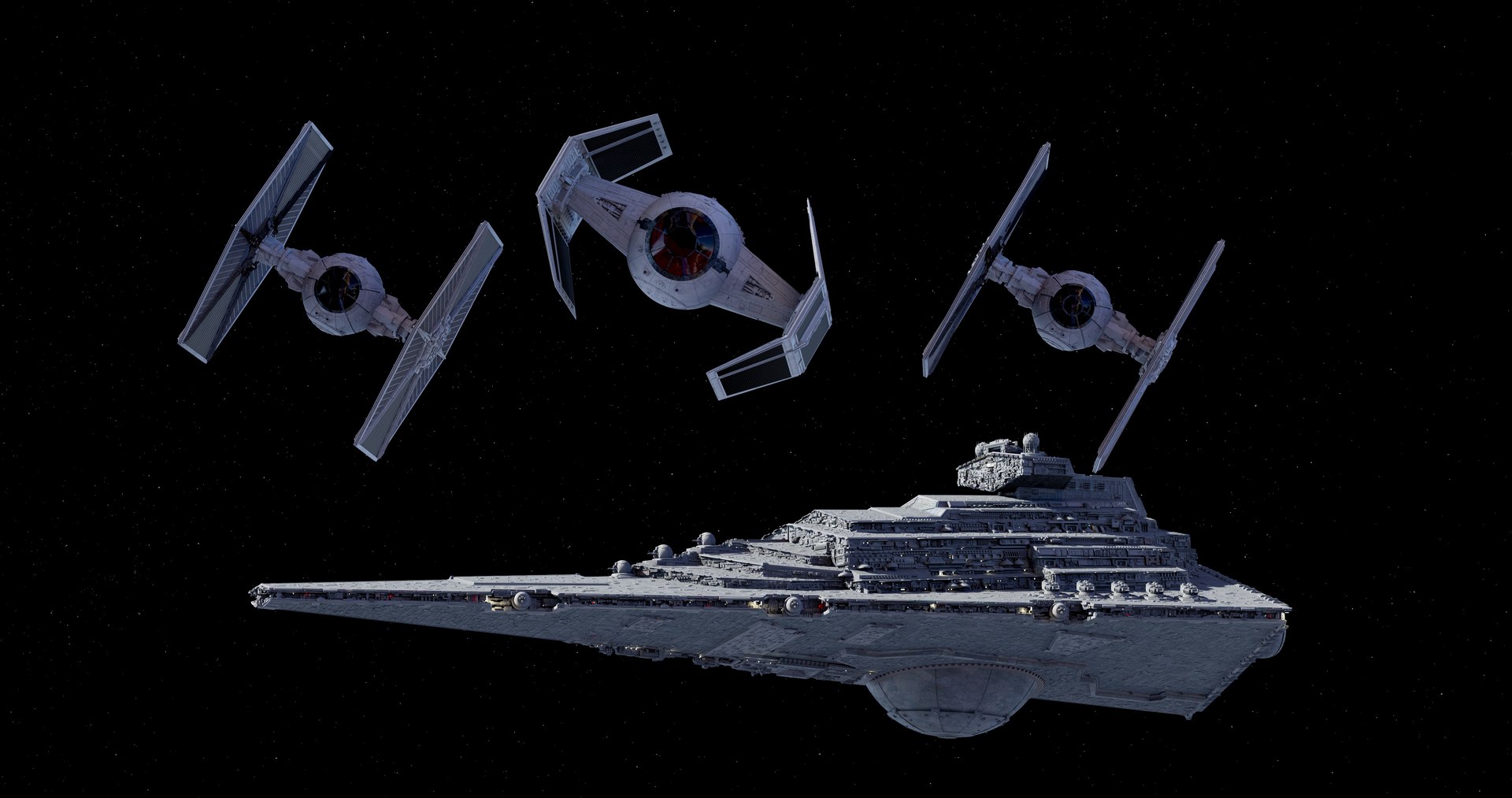 Tie Advanced X1 3D Model - TurboSquid 1525606