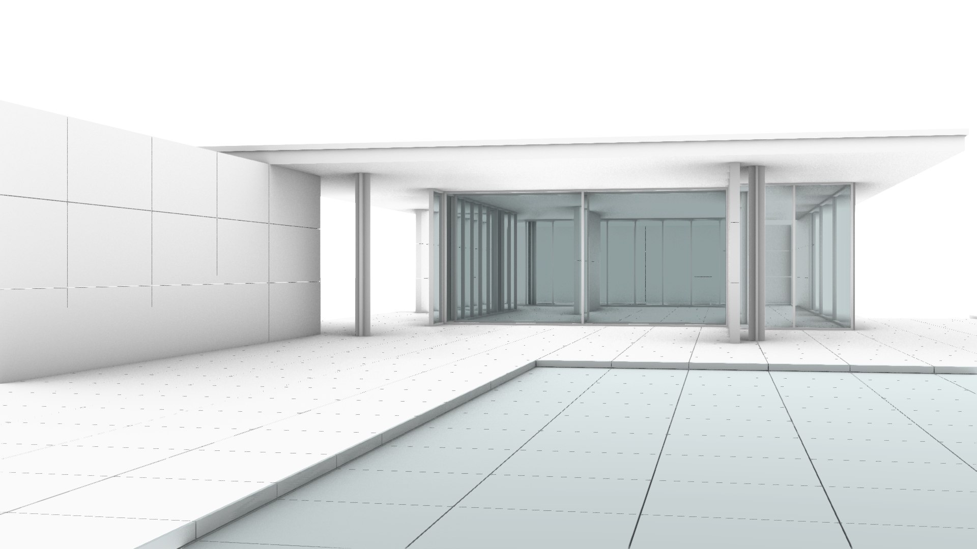 3D BARCELONA PAVILION Model - TurboSquid 2114360
