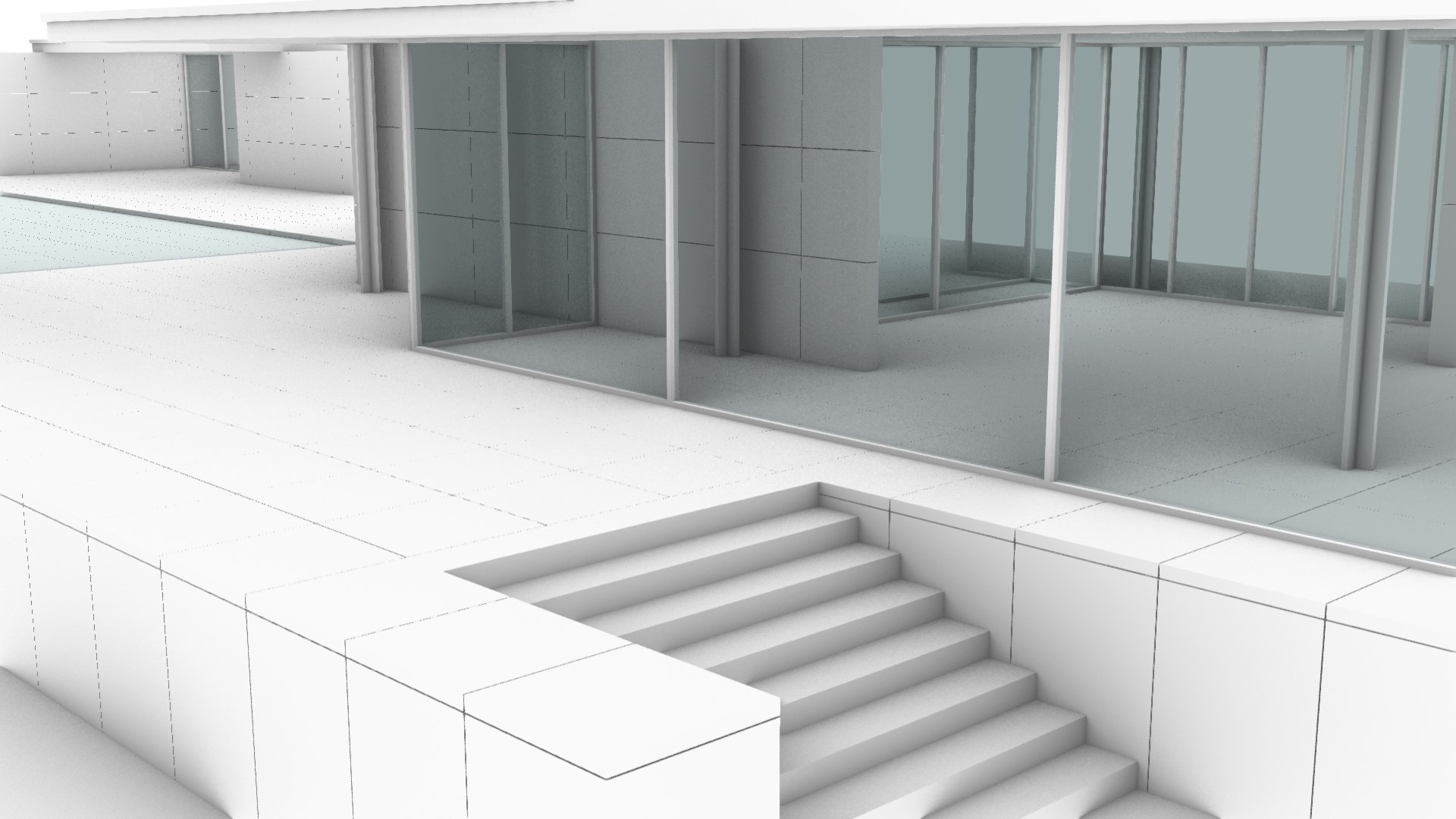 3D BARCELONA PAVILION Model - TurboSquid 2114360