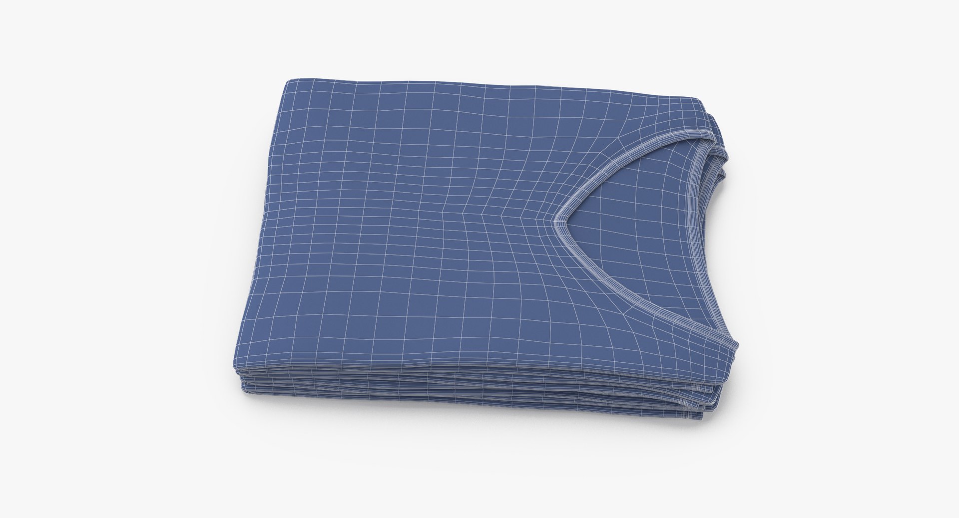 Female Neck Folded Stacked 3D Model - TurboSquid 1194646