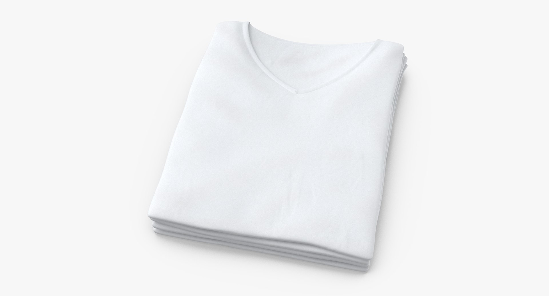 Female Neck Folded Stacked 3D Model - TurboSquid 1194646