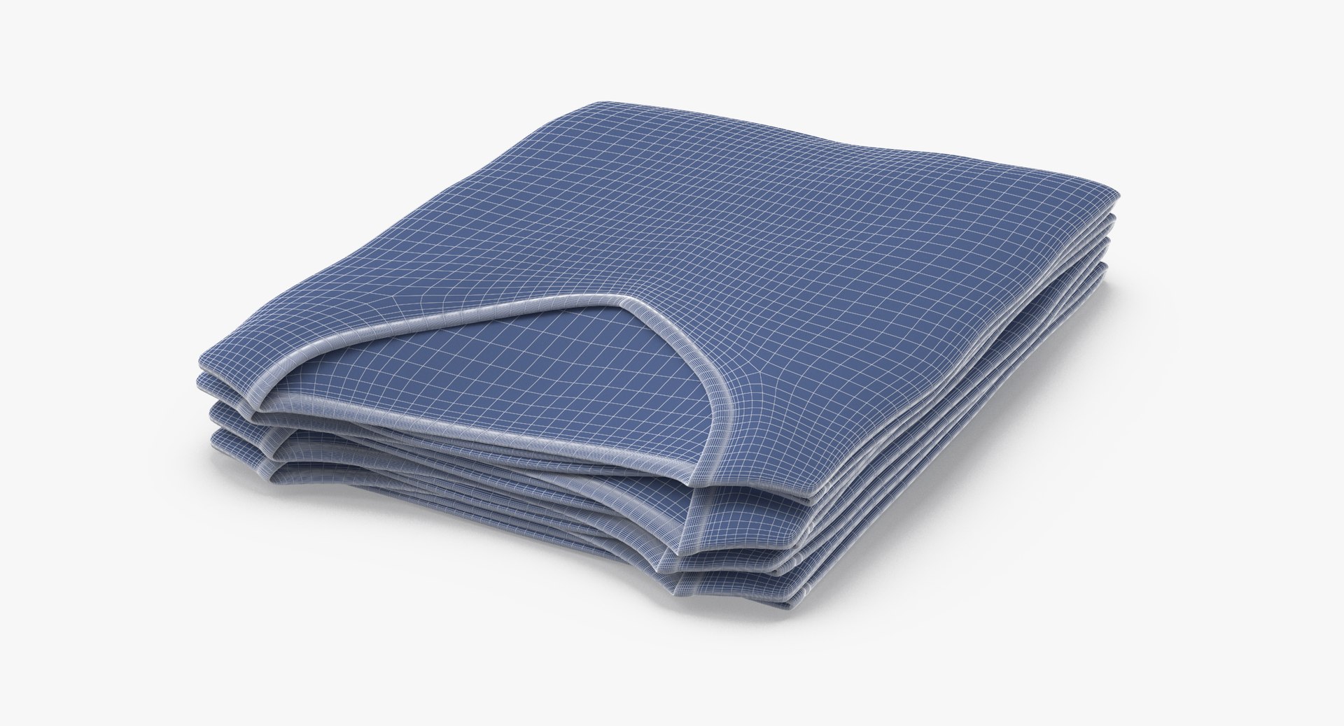 Female Neck Folded Stacked 3D Model - TurboSquid 1194646