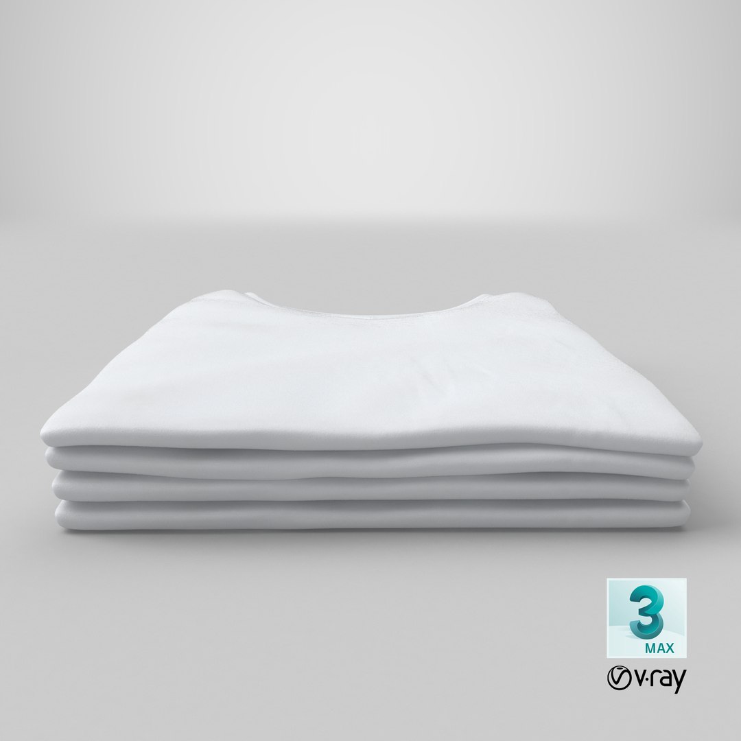 Female neck folded stacked 3D model - TurboSquid 1194646