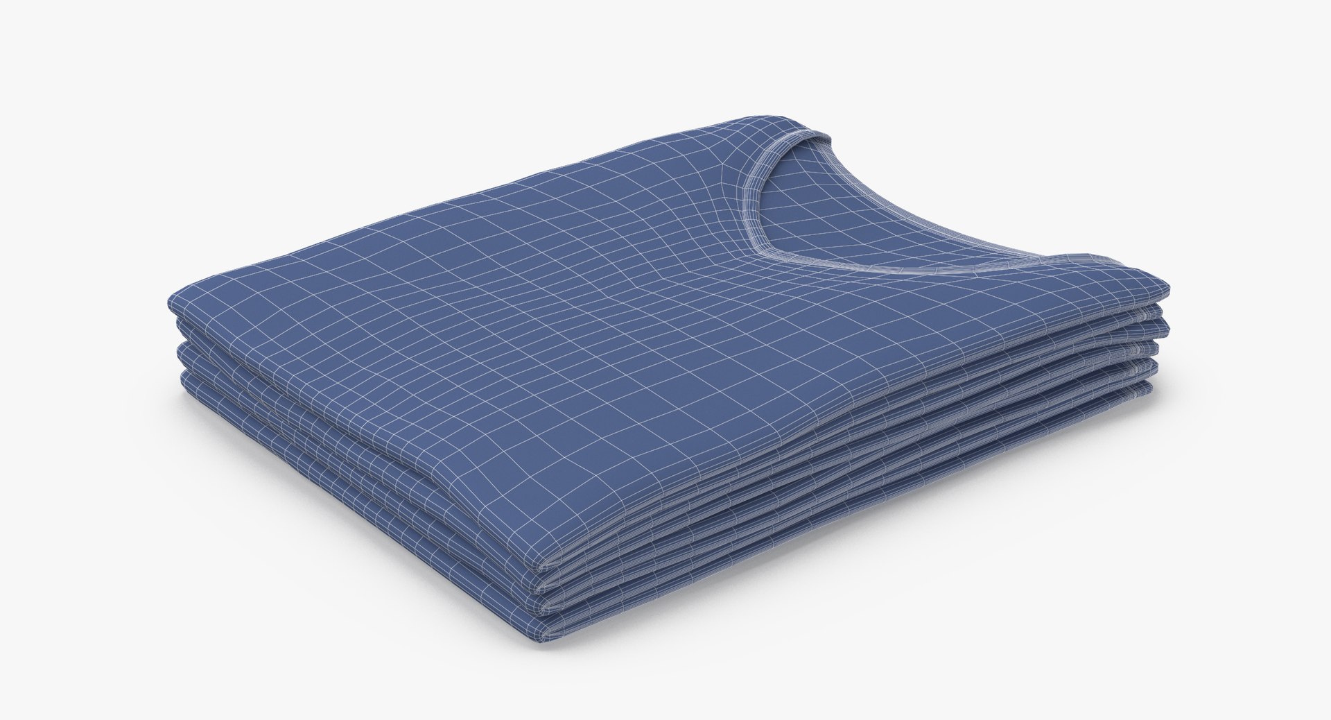 Female Neck Folded Stacked 3D Model - TurboSquid 1194646