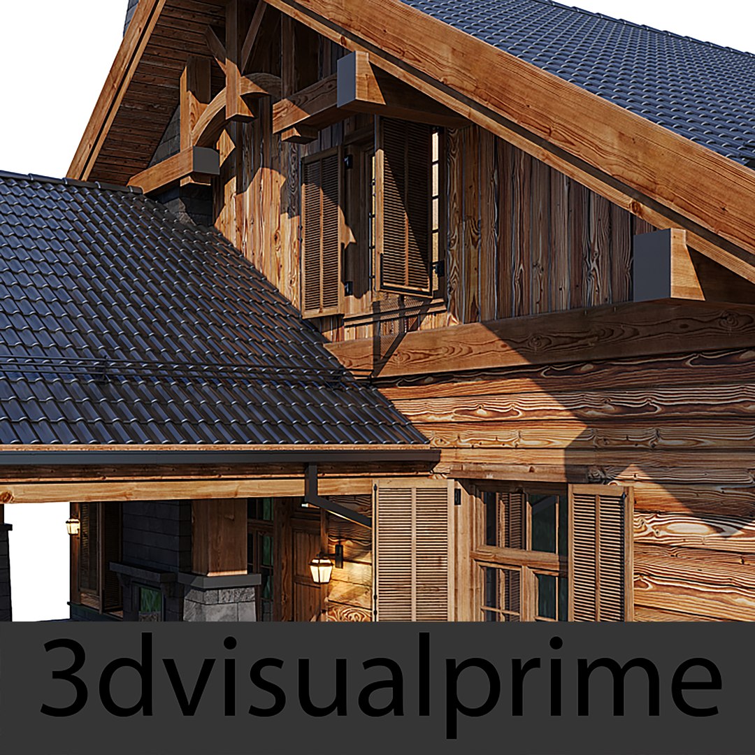 BARN HOUSE MODEL2 3D - TurboSquid 2229199
