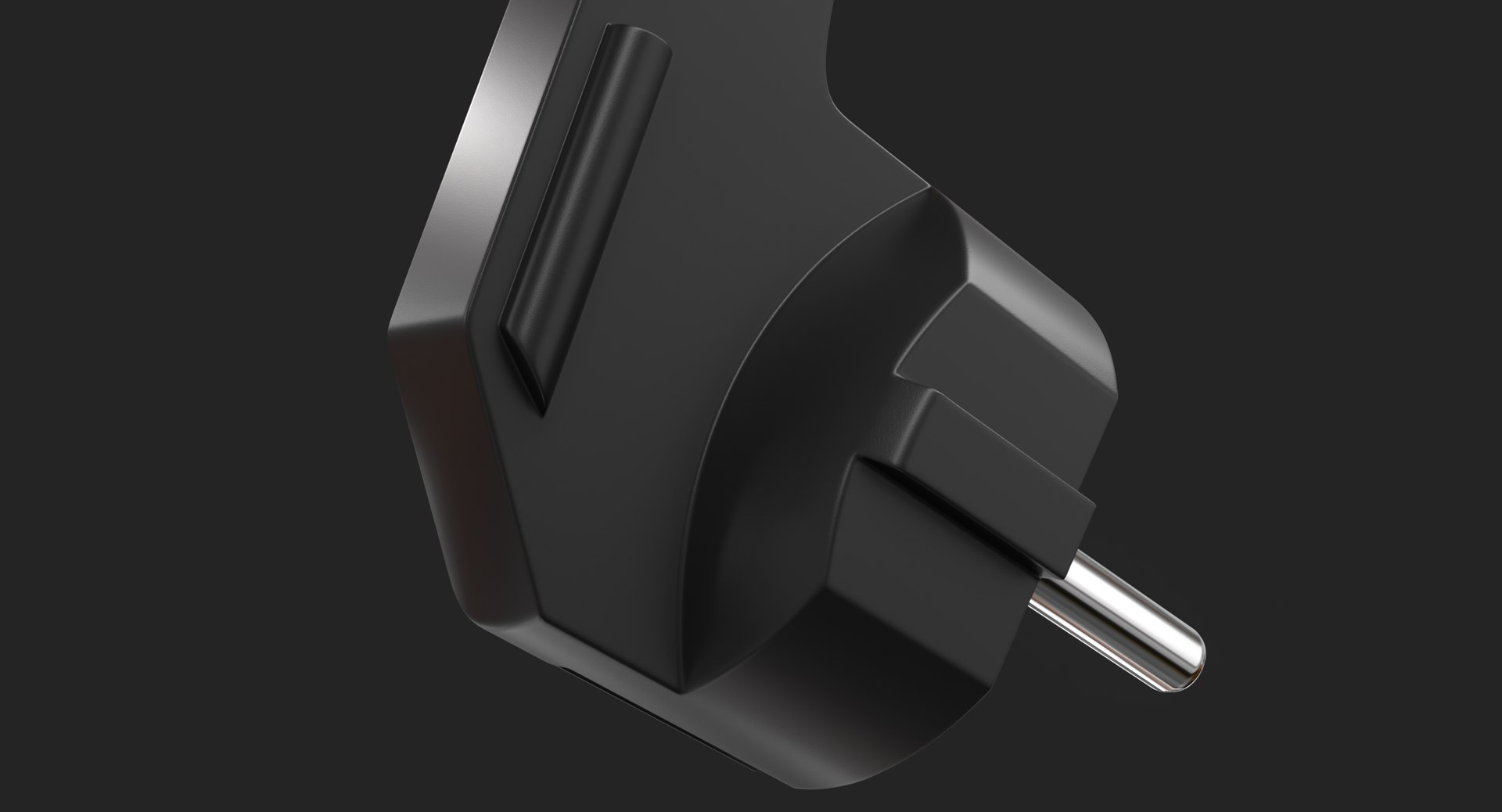 Realistic power plug cee 3D model - TurboSquid 1304764
