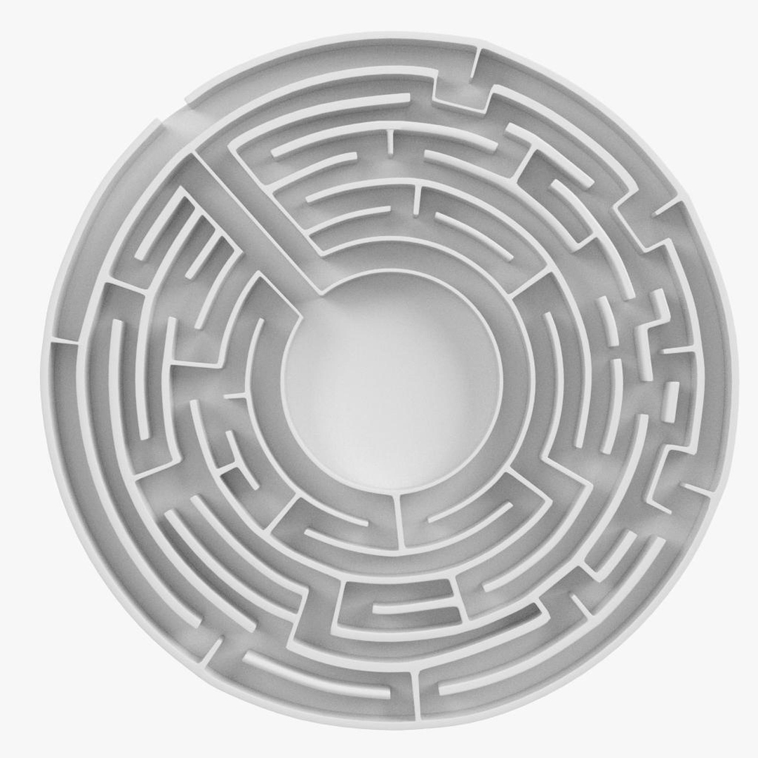 Circular Labyrinth Ar 3D Model - TurboSquid 1300949