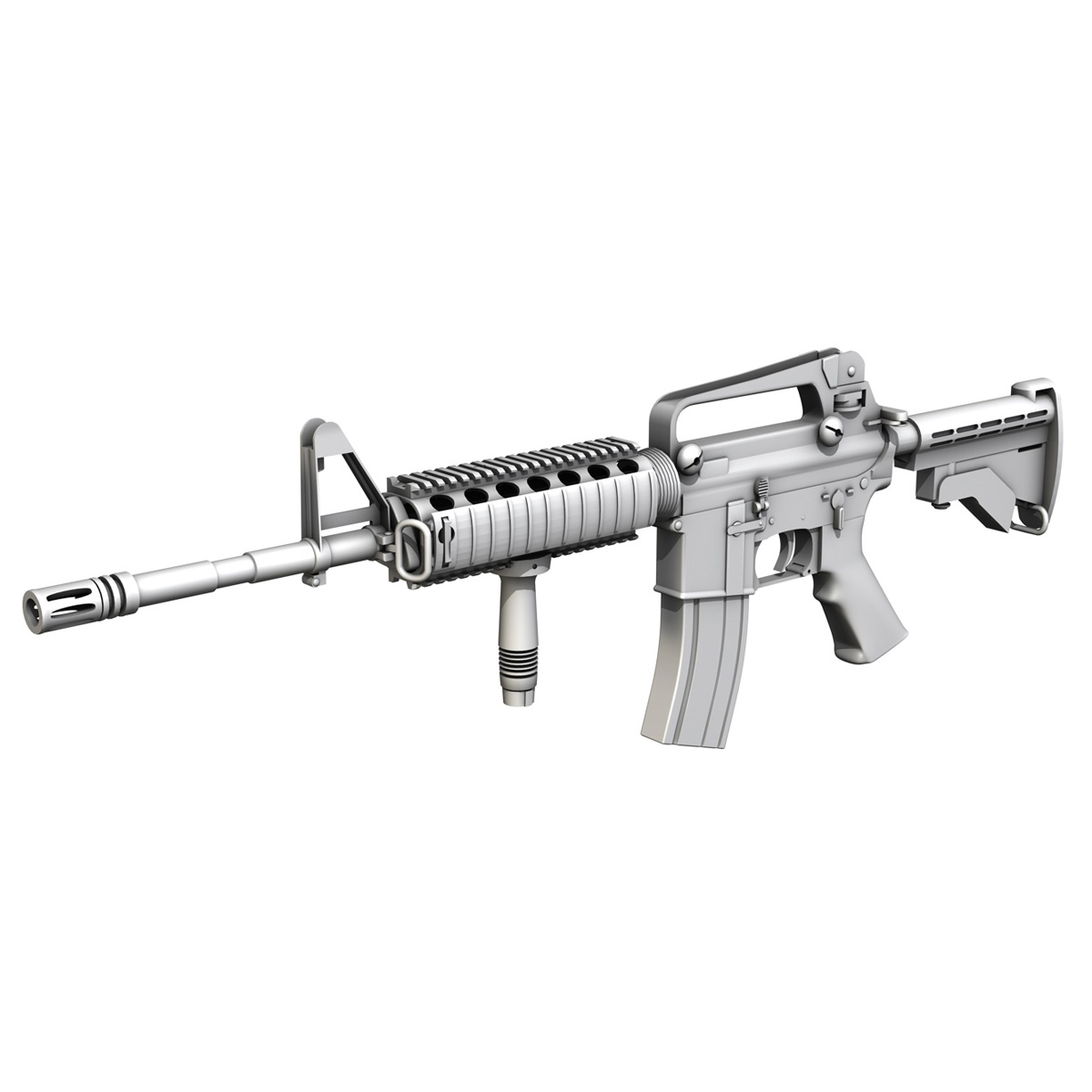 3d m4a1 ris m4 carbine model