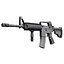 3d M4a1 Ris M4 Carbine Model