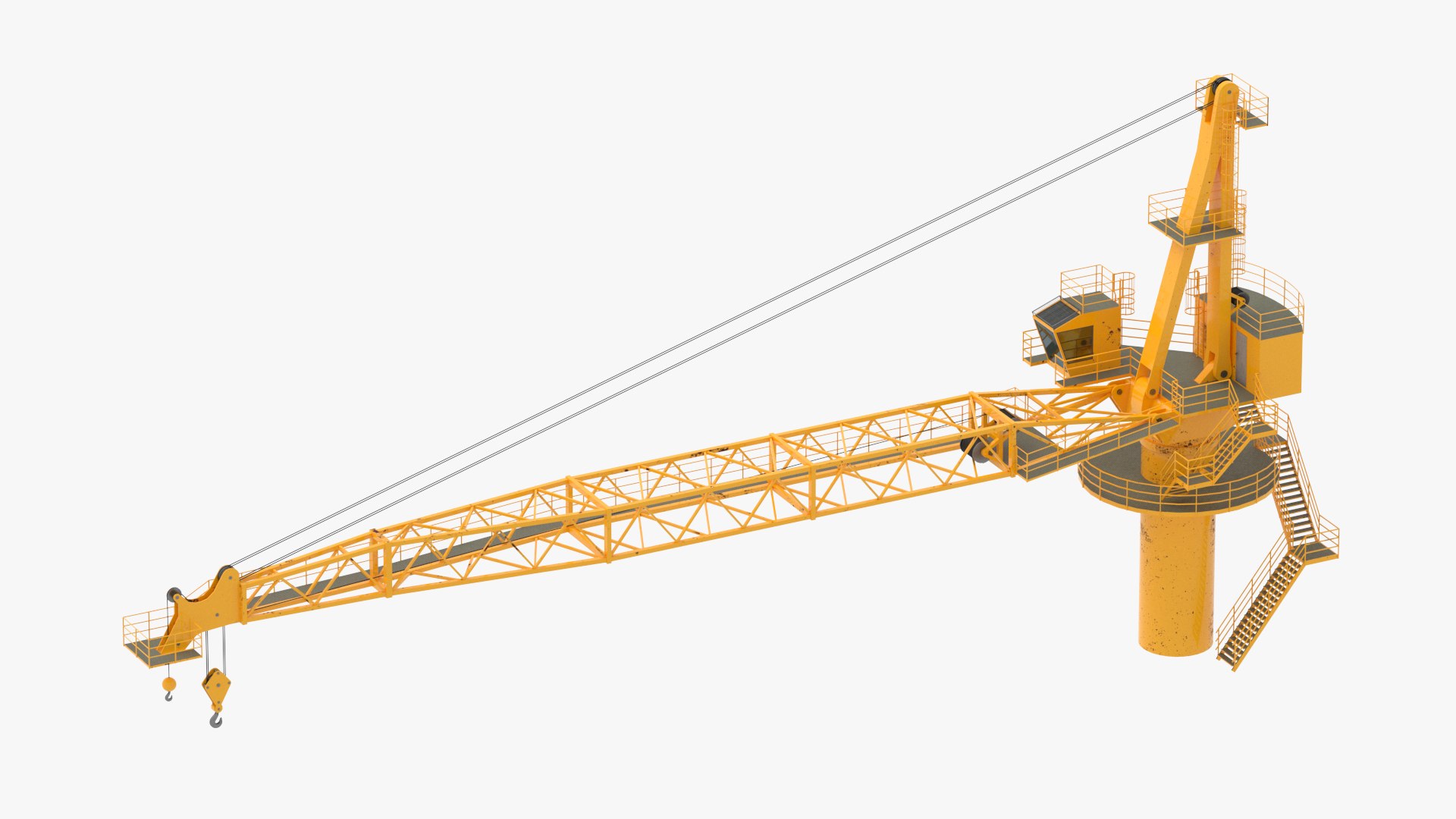 Offshore Crane 3D Model - TurboSquid 1627582