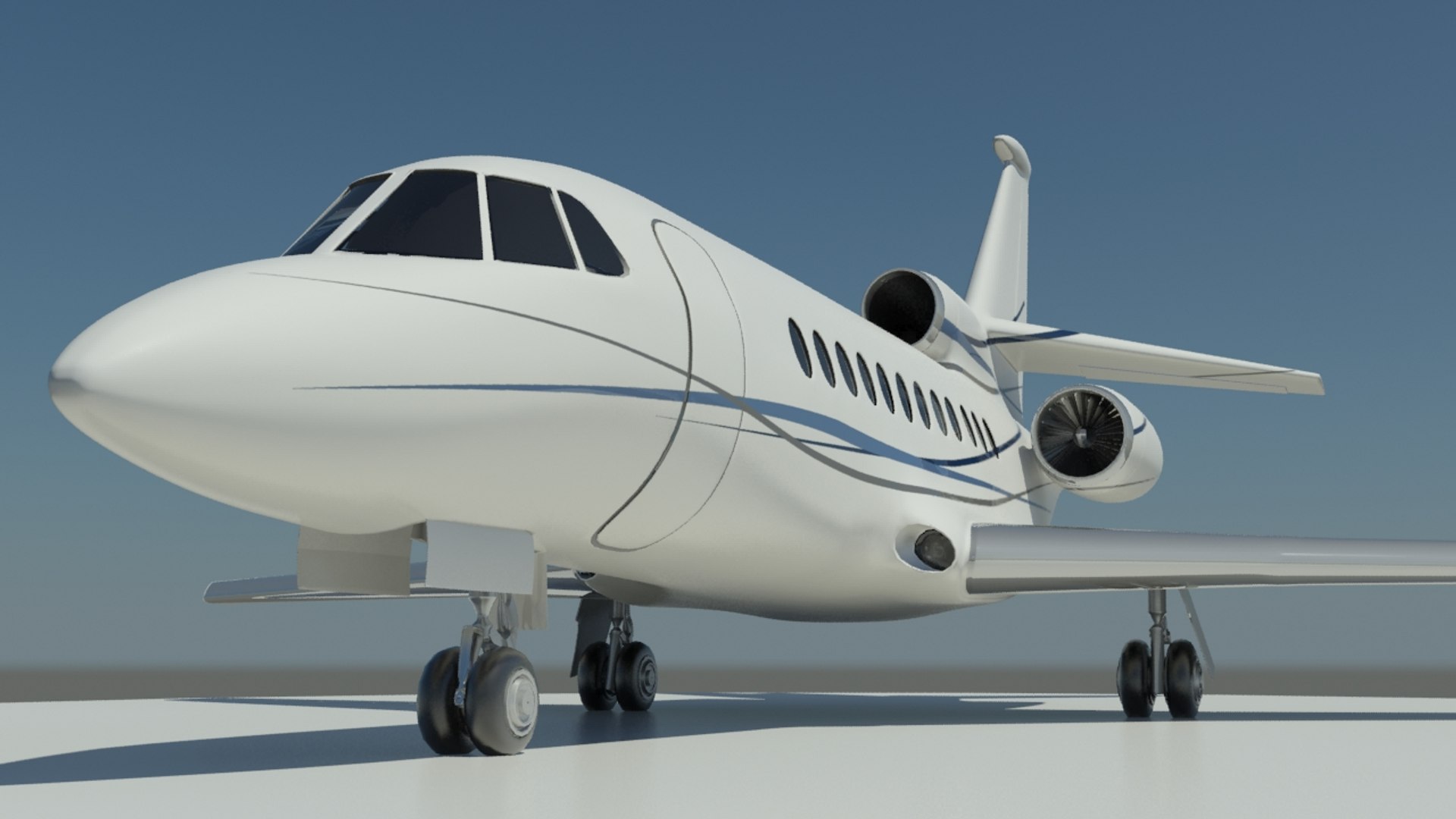 3d Falcon 900