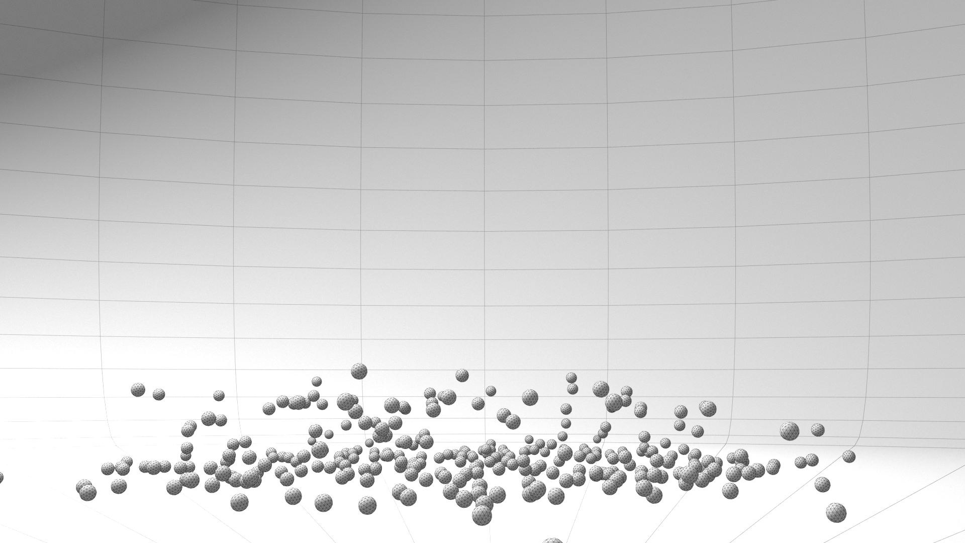 Balls Falling Model - TurboSquid 1501198