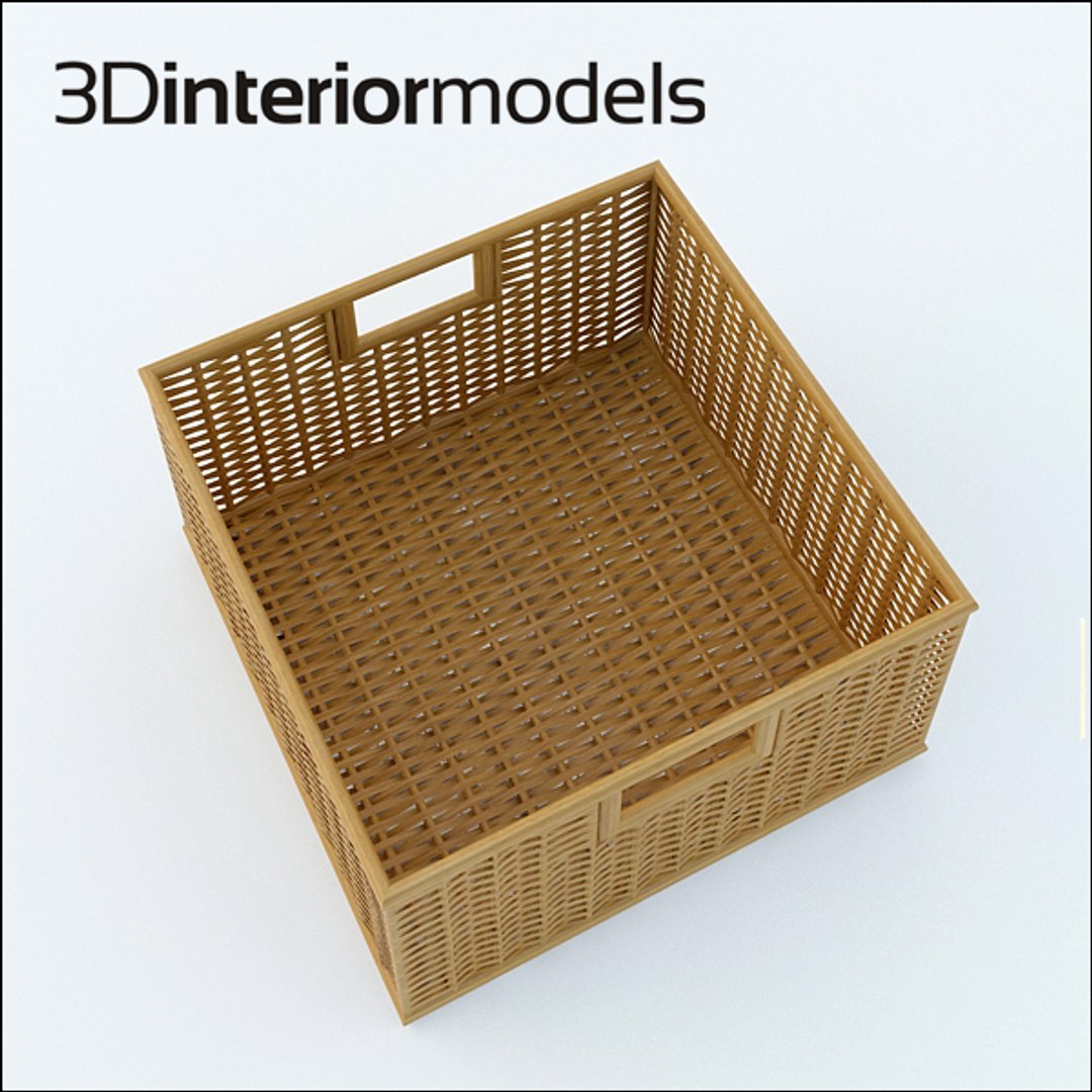 3ds wicker box