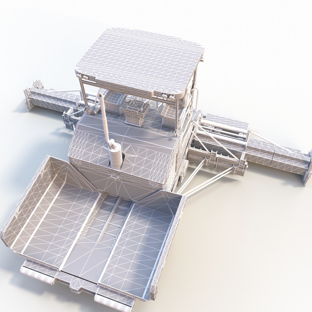 Asphalt Paver 3D Model - TurboSquid 2004231
