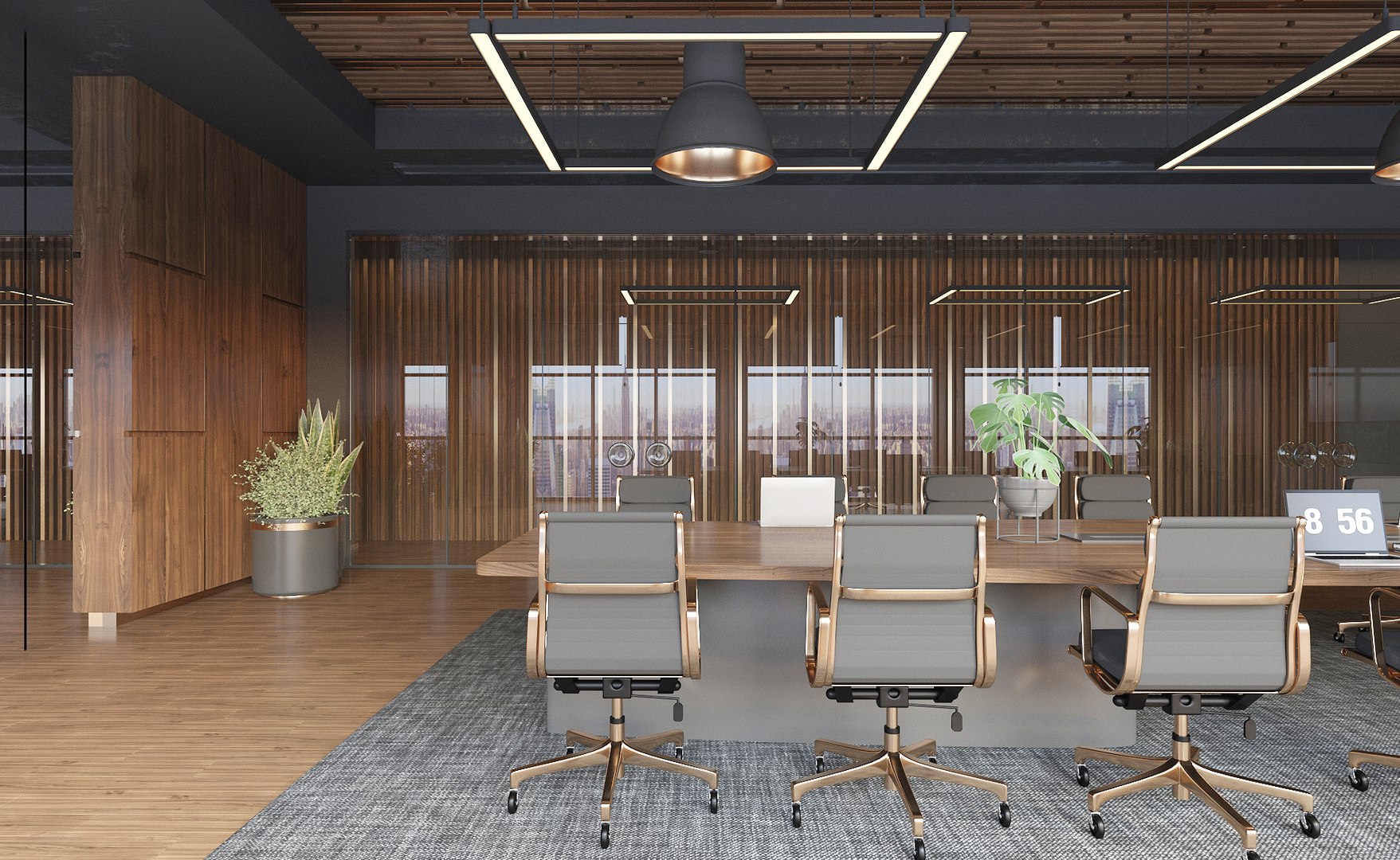 Conference Board Room Interior 3D - TurboSquid 2161880