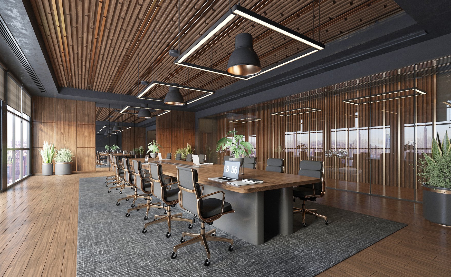 Conference Board Room Interior 3D - TurboSquid 2161880