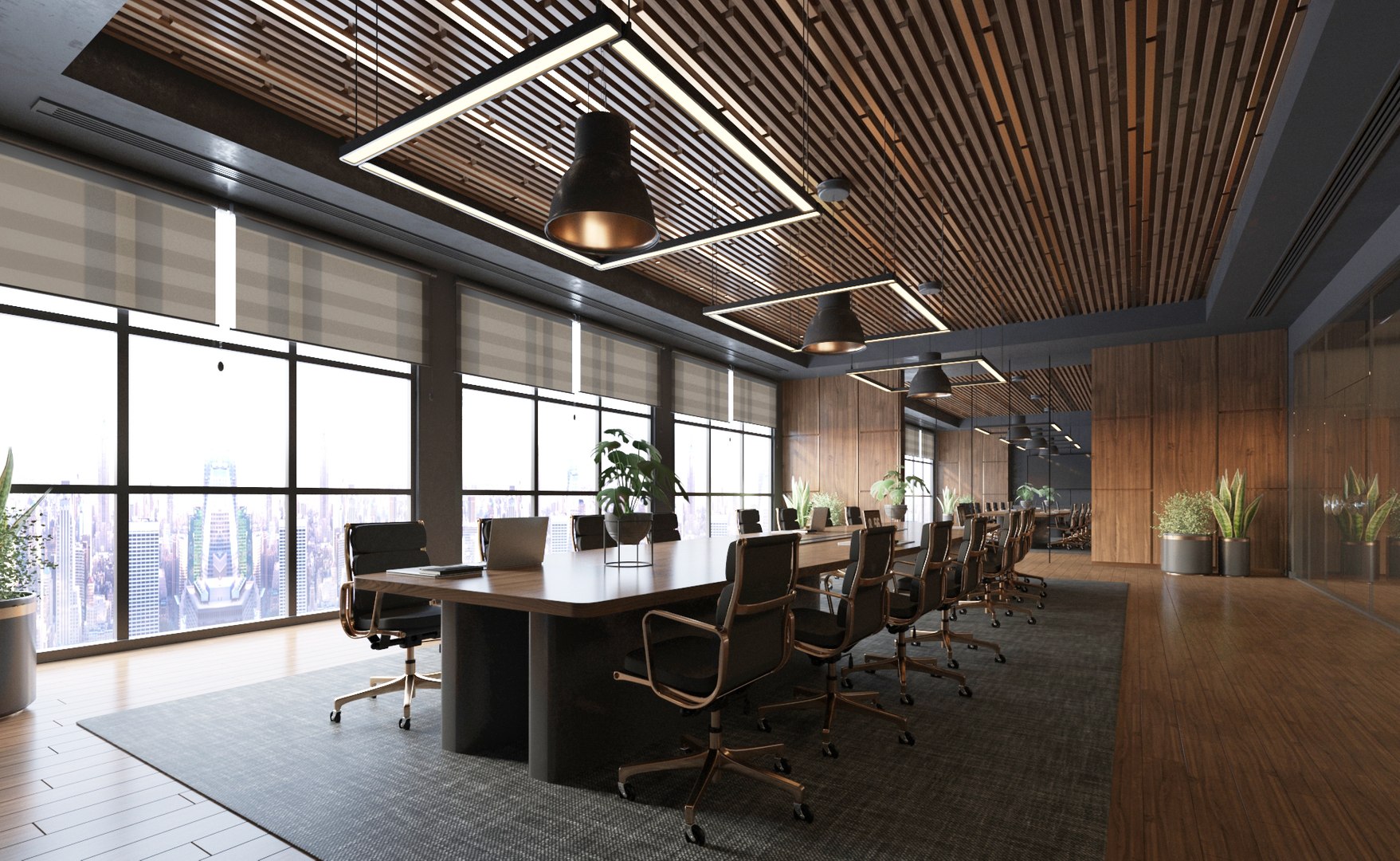Conference Board Room Interior 3D - TurboSquid 2161880