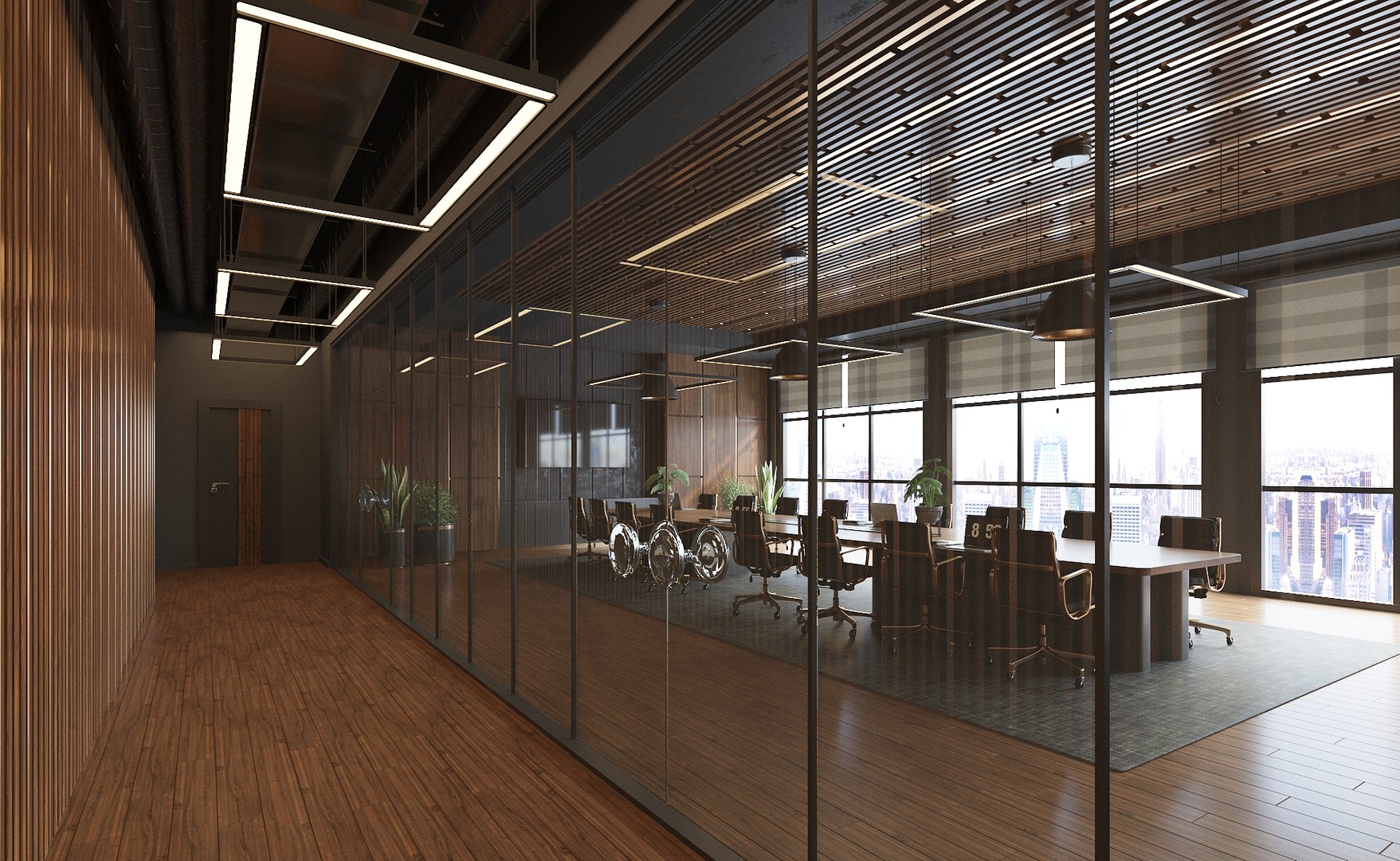 Conference Board Room Interior 3D - TurboSquid 2161880