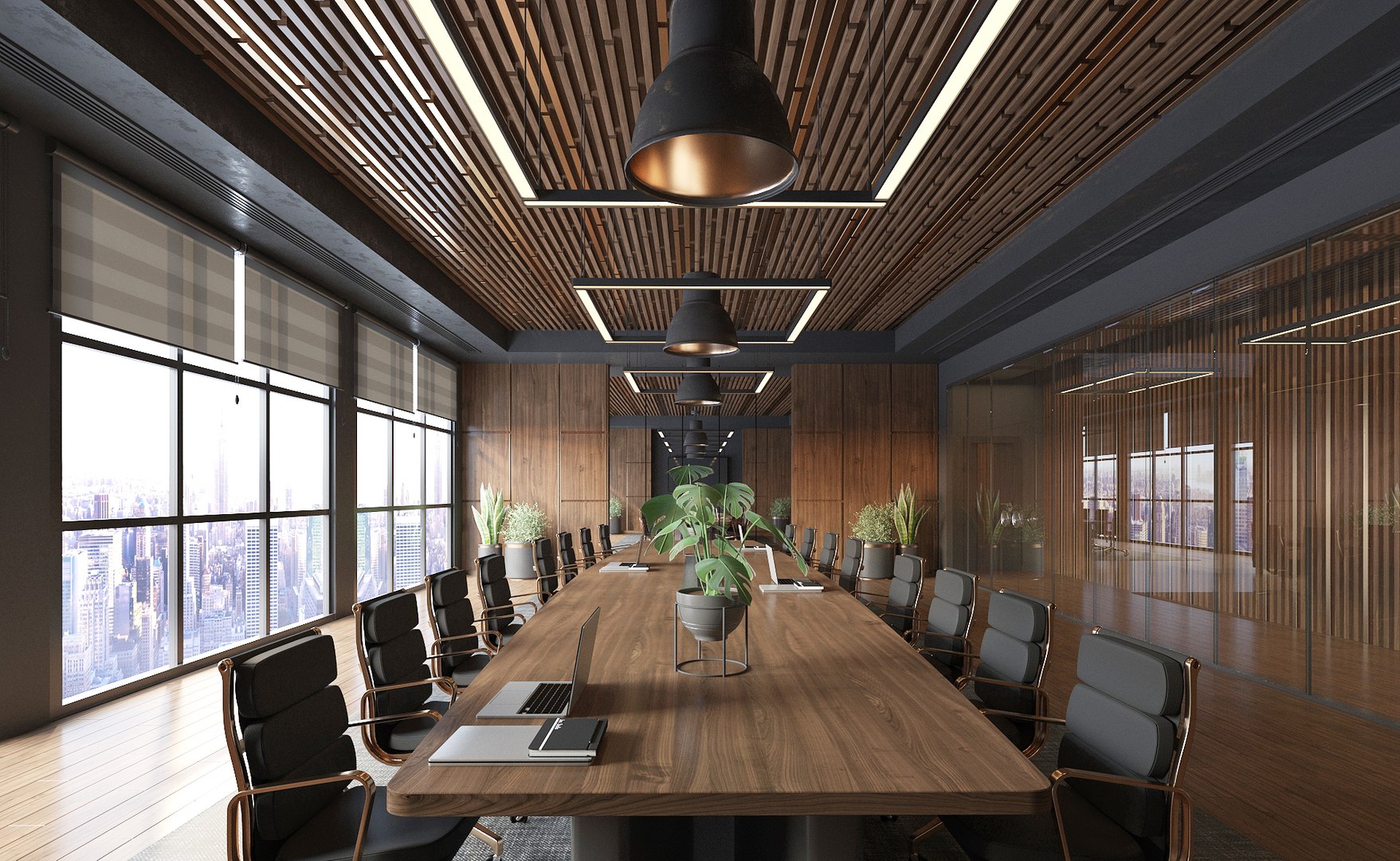 Conference Board Room Interior 3D - TurboSquid 2161880