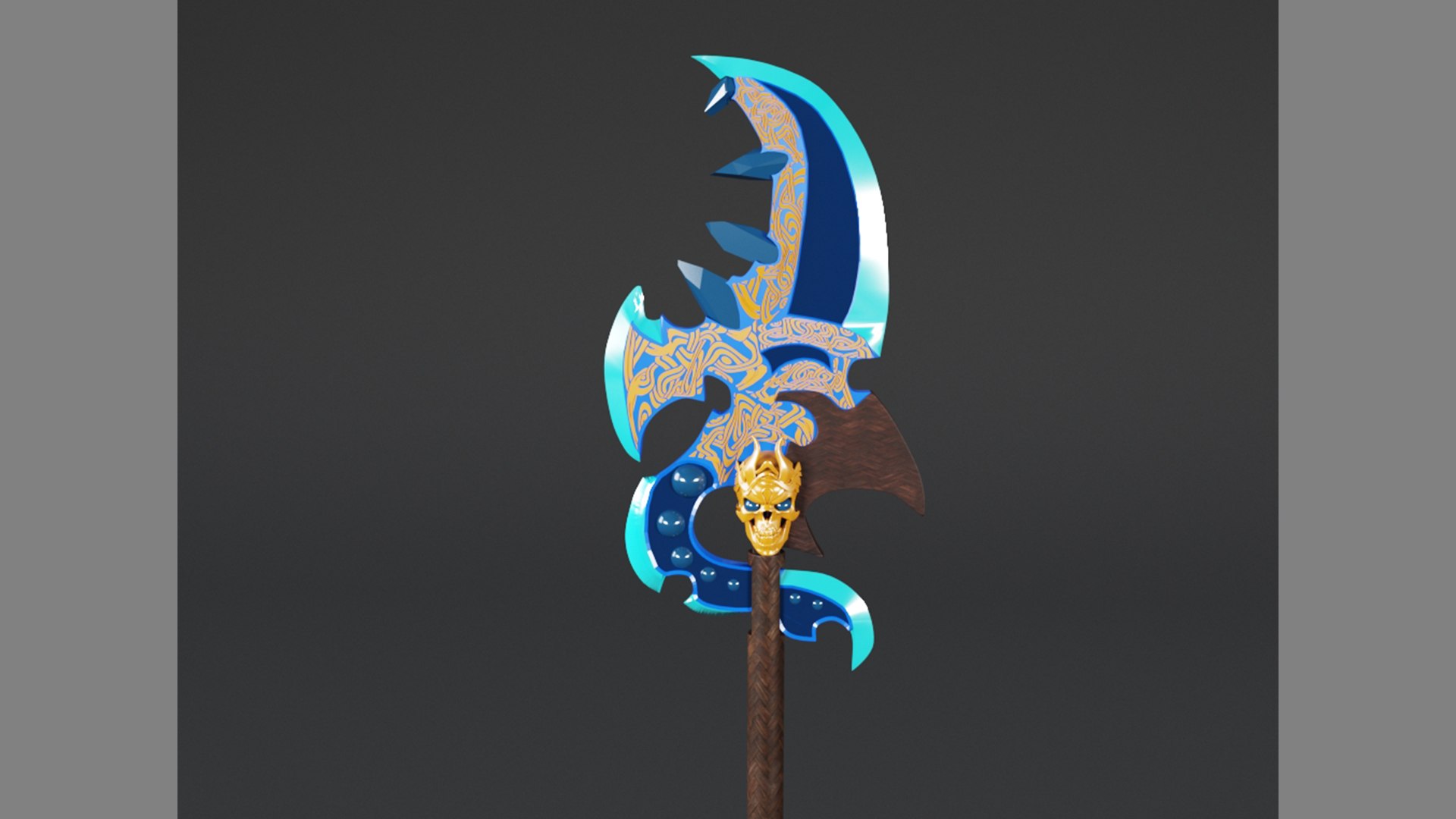 Glaive Model - TurboSquid 1757760