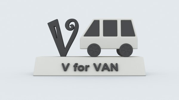Van learning printable 3D model - TurboSquid 1695889