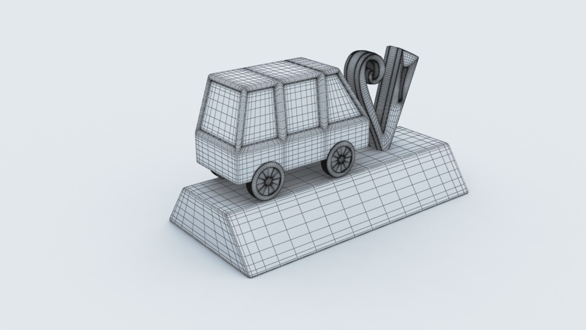 Van Learning Printable 3D Model - TurboSquid 1695889