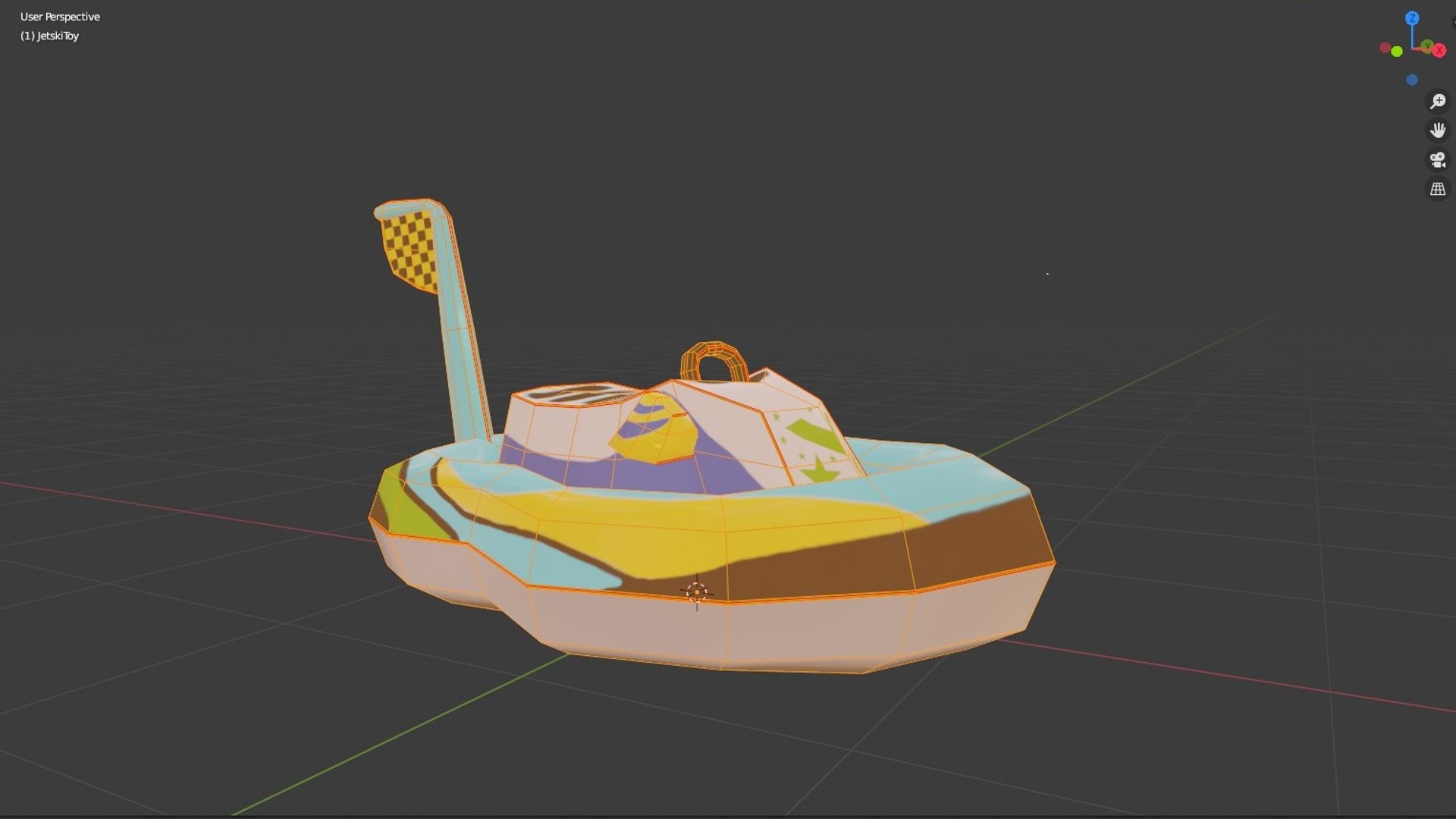 Jet Ski Inflatable Toy 3D Model - TurboSquid 1612396