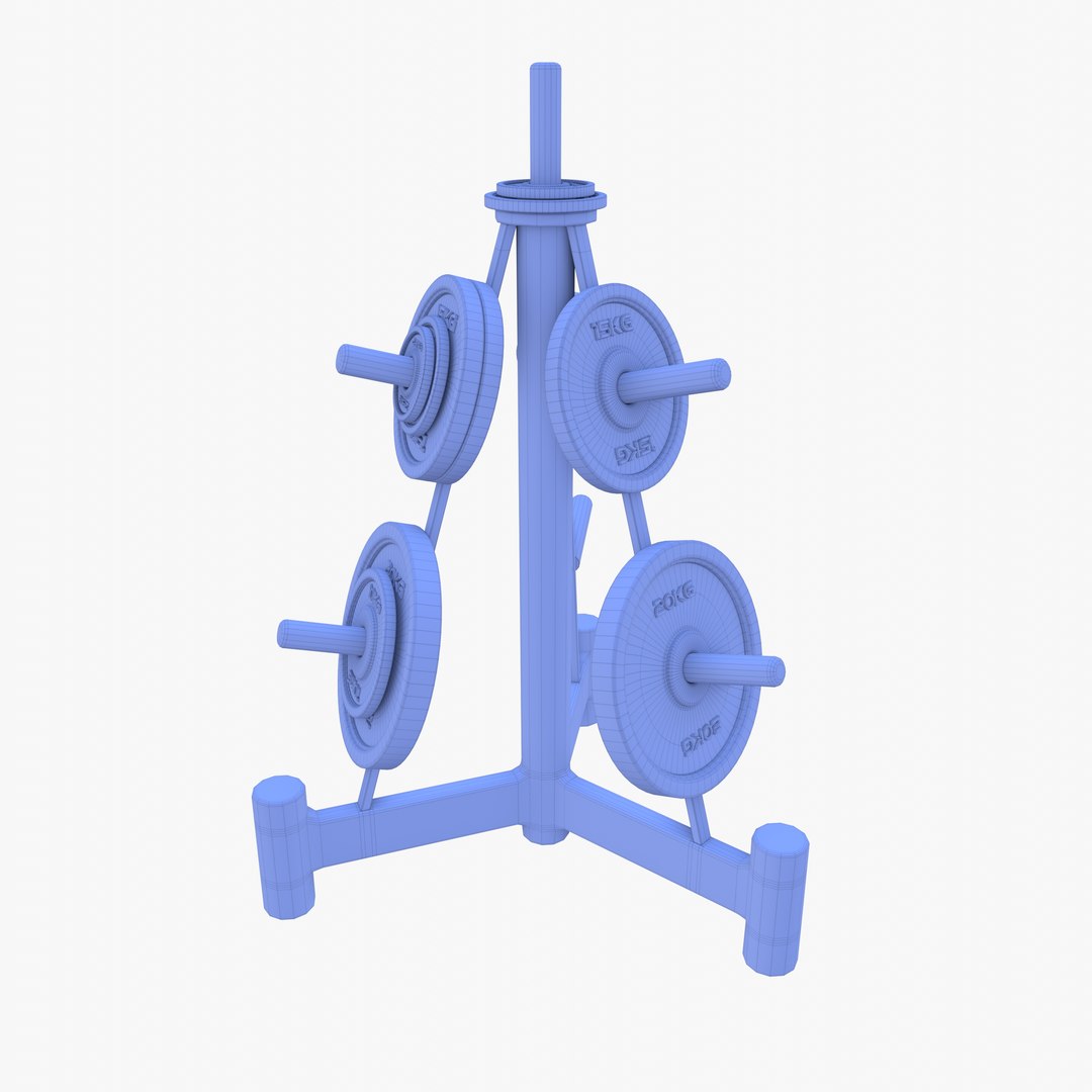 3D Disk Rack V2 Model - TurboSquid 2009125
