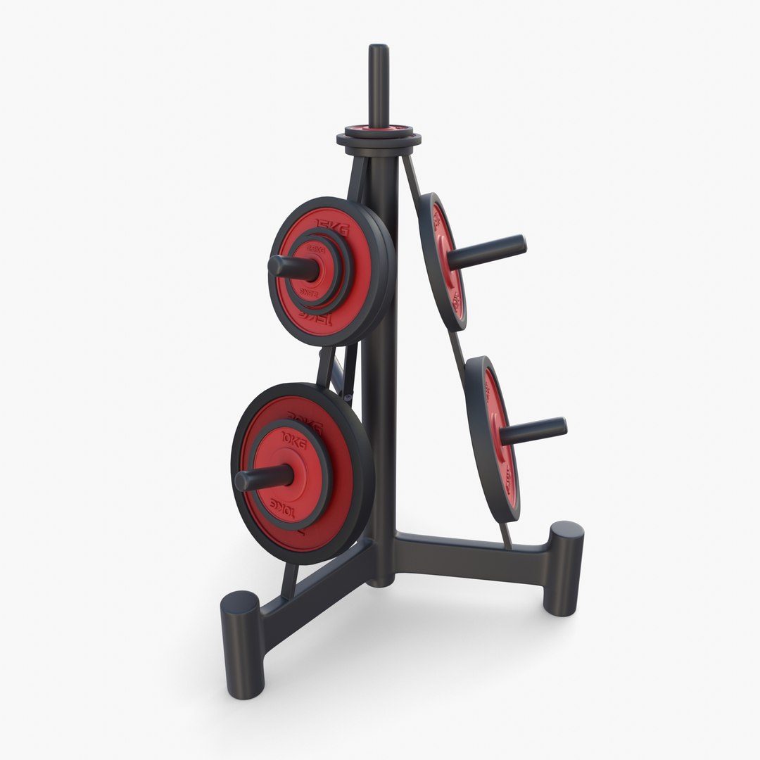 3D Disk Rack V2 Model - TurboSquid 2009125