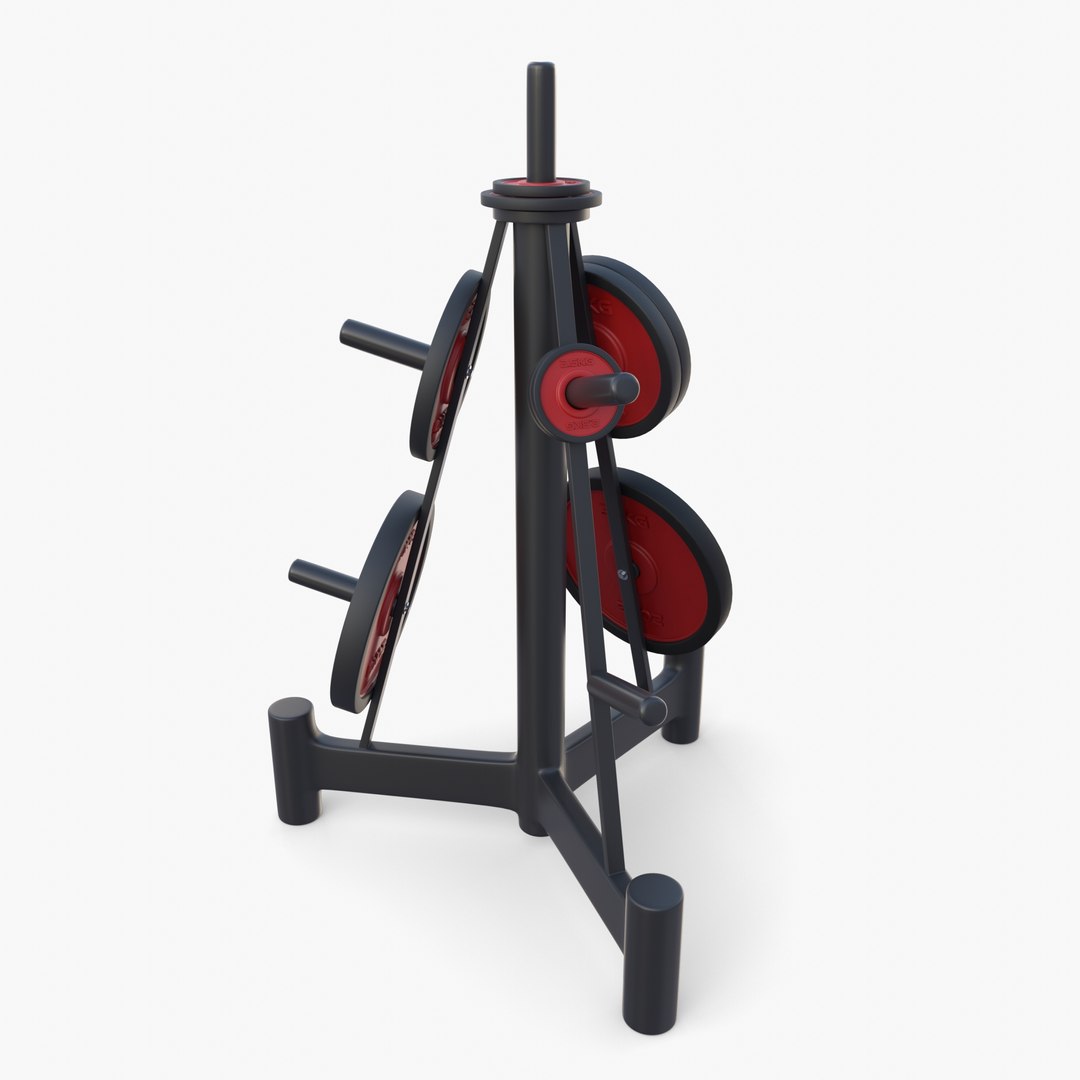 3D Disk Rack V2 Model - TurboSquid 2009125