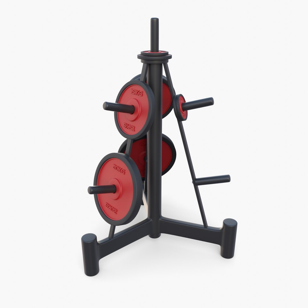 3D Disk Rack V2 Model - TurboSquid 2009125