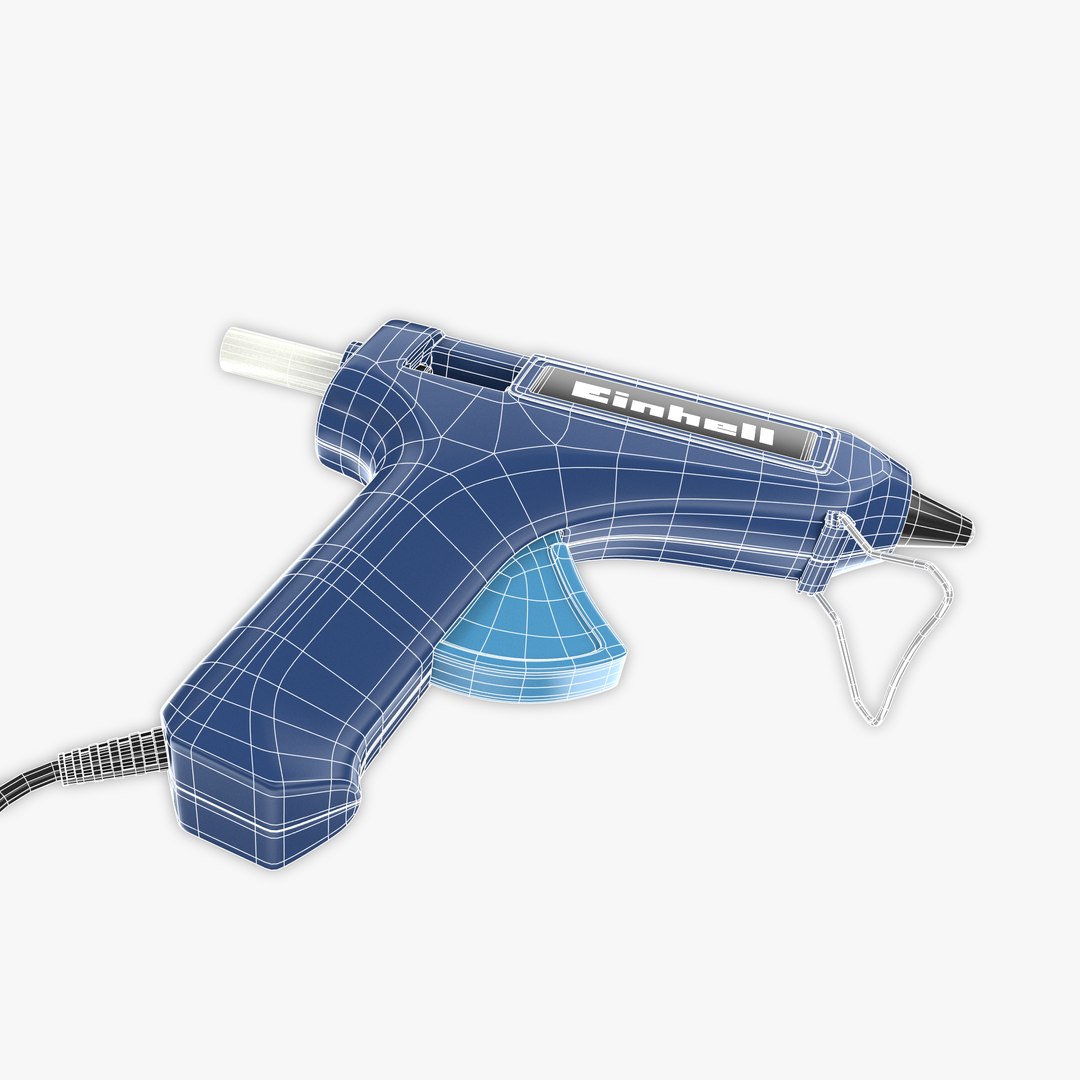 Glue Gun 3d Obj