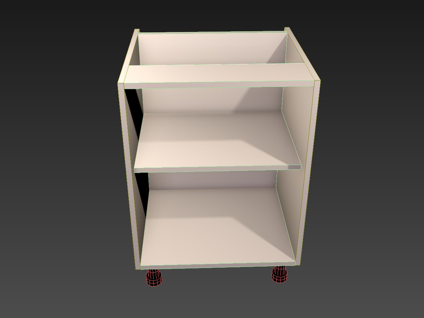 3d Base Unit Carcasse Kitchen Model